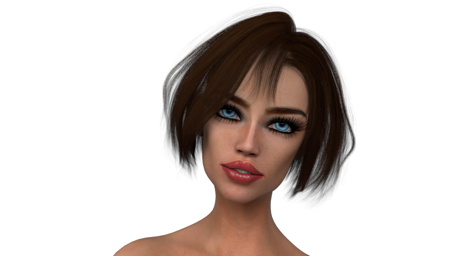 3D Female Character Mona by Diginal