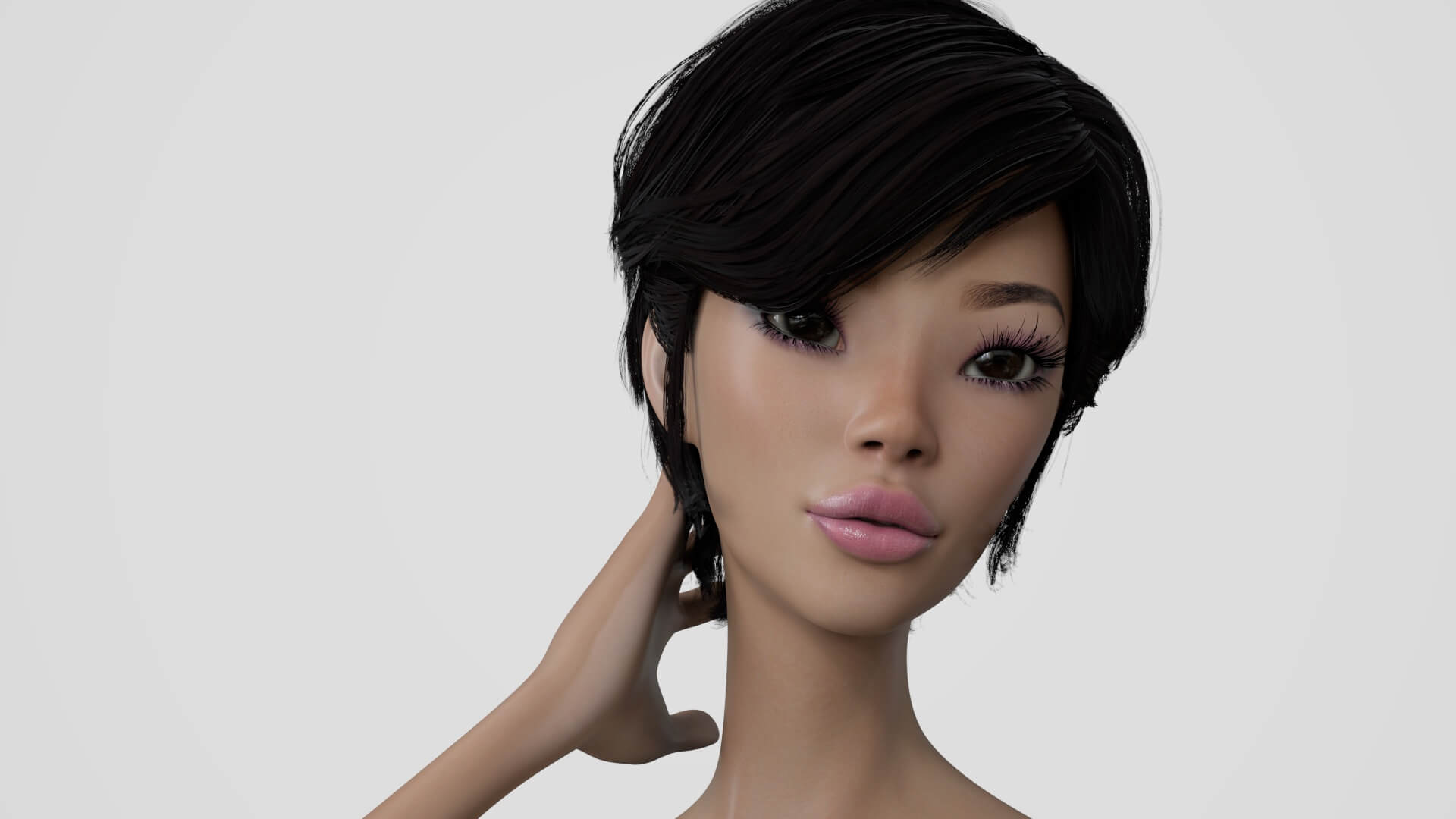 3D Female Character Xue by Diginal
