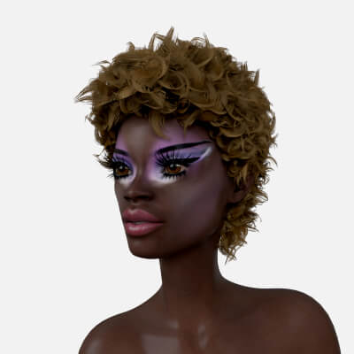3D Female Futanari Scarlet by Diginal
