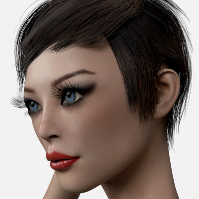 3D Female Midori by Diginal