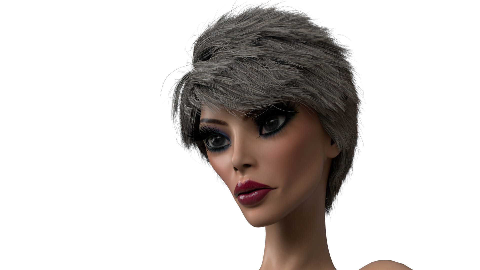 Female Roze - 3D Model by Diginal