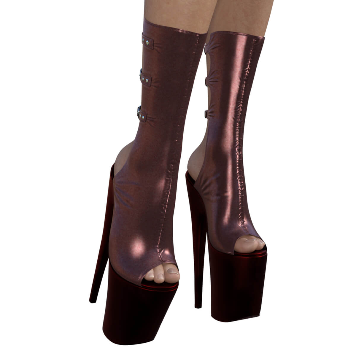 Alpha Heels Shoes for DAZ G8 by Diginal