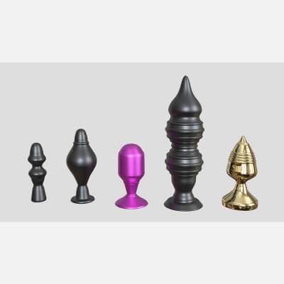 Anal Game Set - 3D Model by Diginal