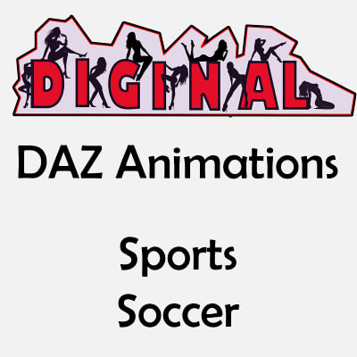 DAZ Animation Sport Soccer by Diginal