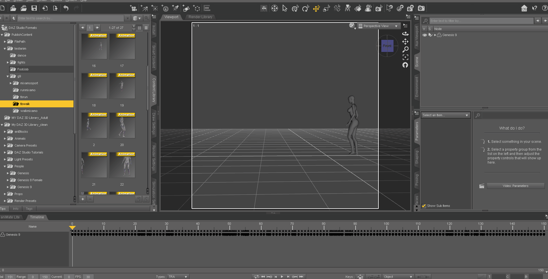 DAZ G9 Walk Animations SET11 by Diginal