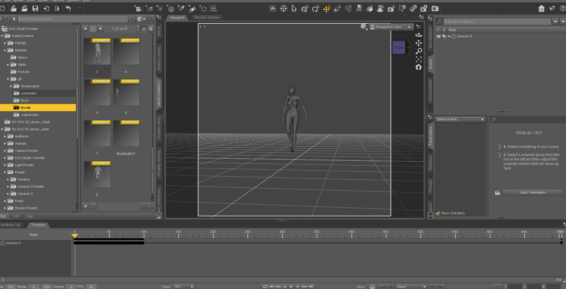 DAZ G9 Walk Animations SET8 by Diginal