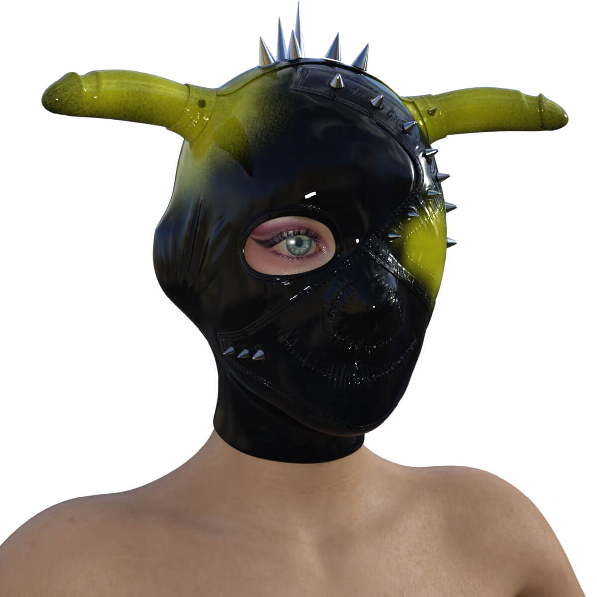Guro BDSM Mask for DAZ G8 by Diginal