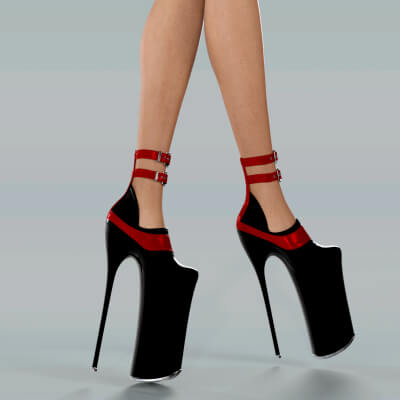 IRina Fetish Style Heels 1 for Genesis 8 Females - Daz Content by Diginal
