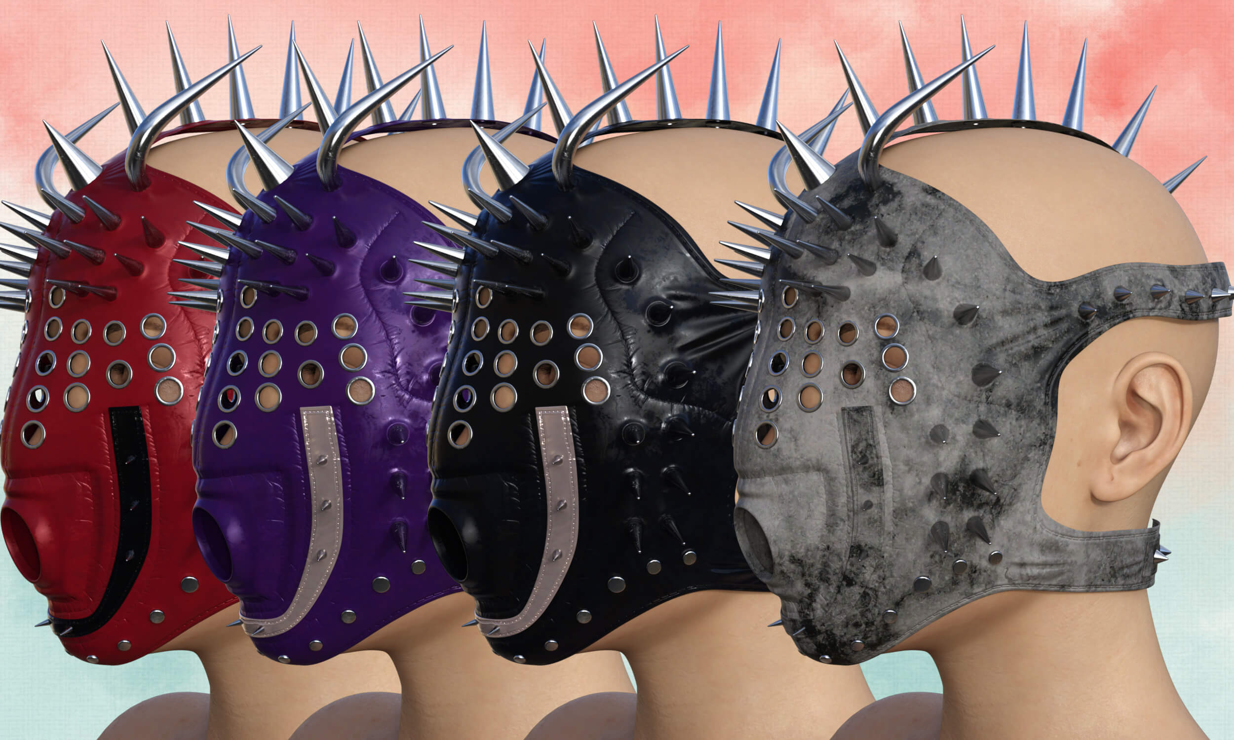 Jessica BDSM Mask for DAZ G8 by Diginal