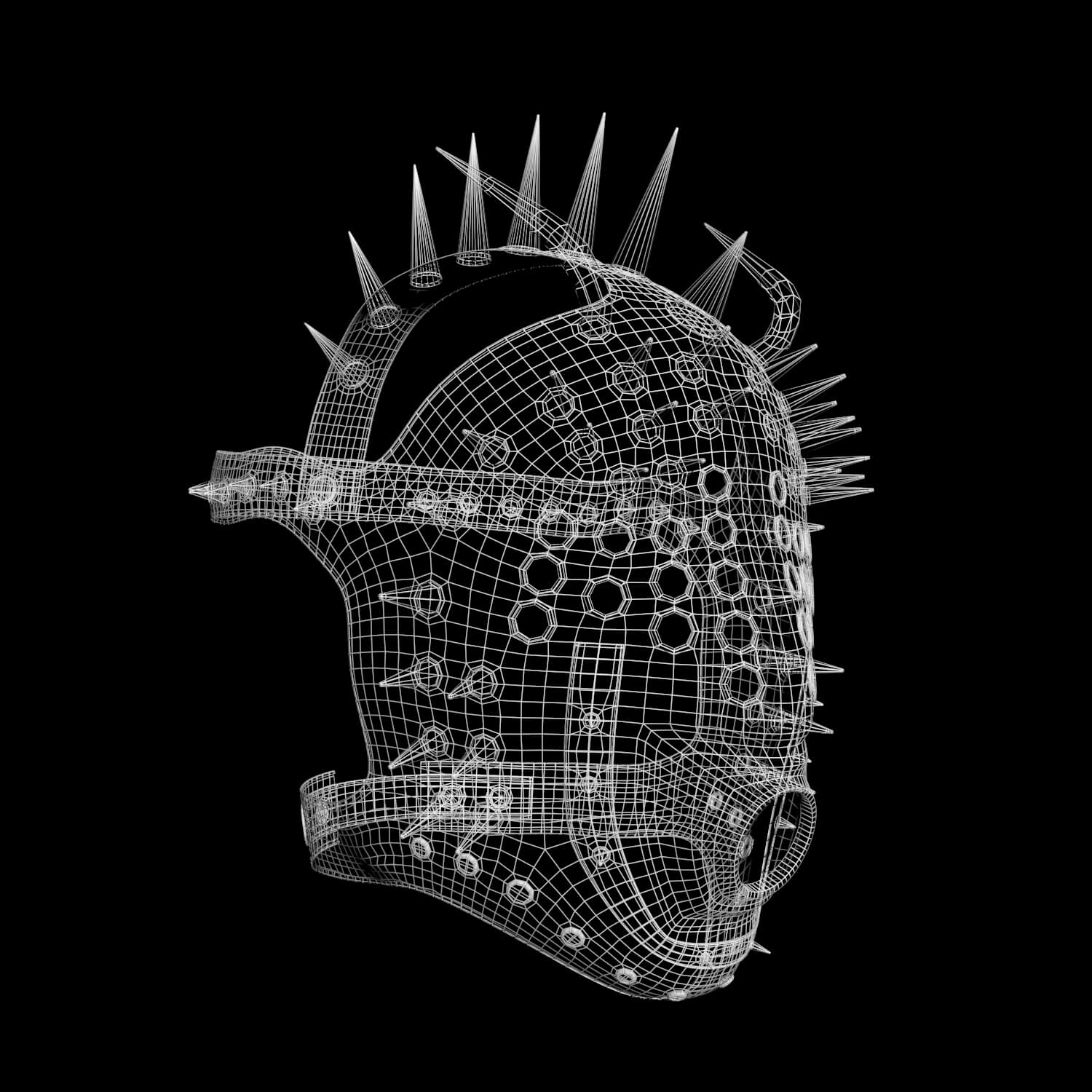 Jessica BDSM Mask for DAZ G8 by Diginal