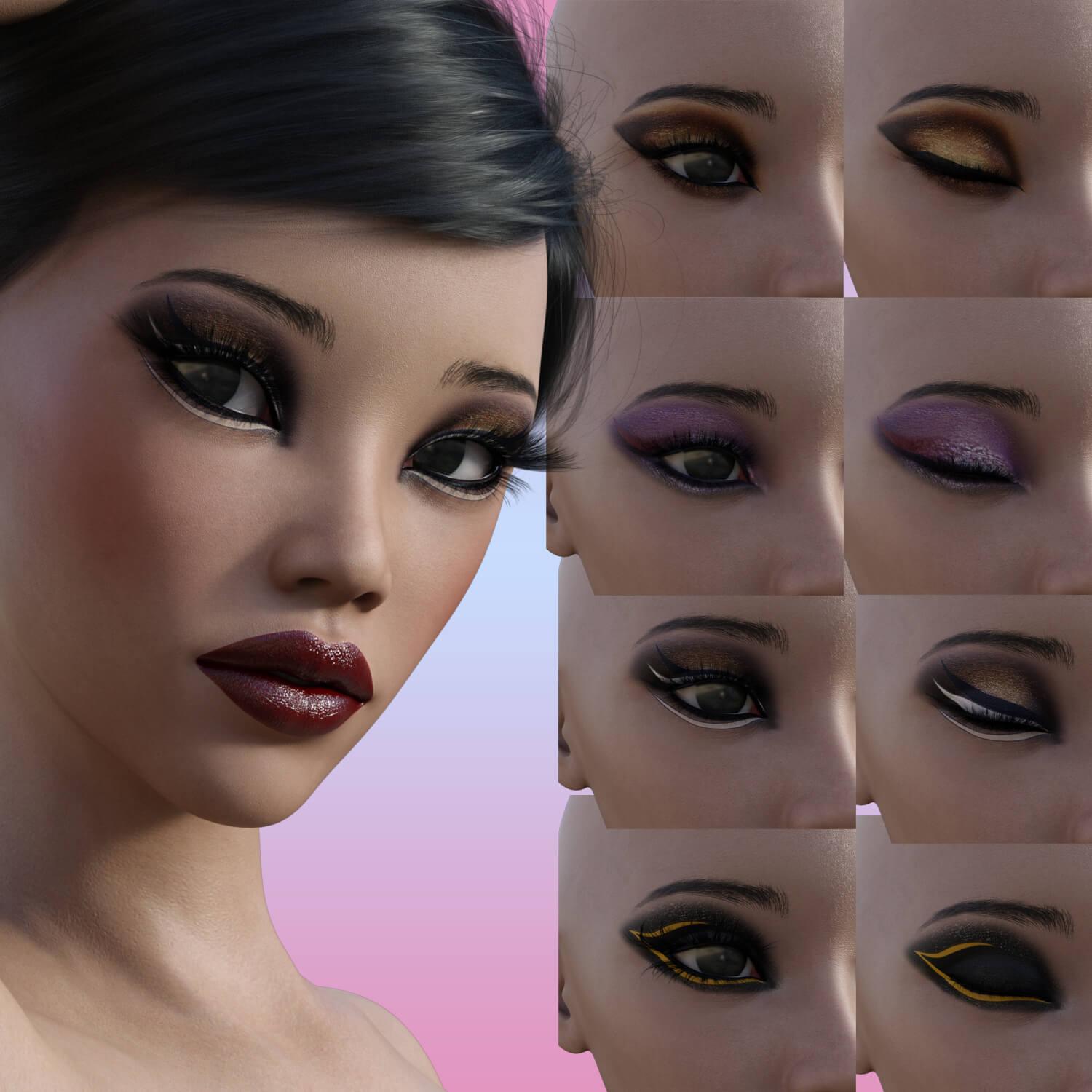 Liang Model for DAZ Genesis 8 Female by Diginal