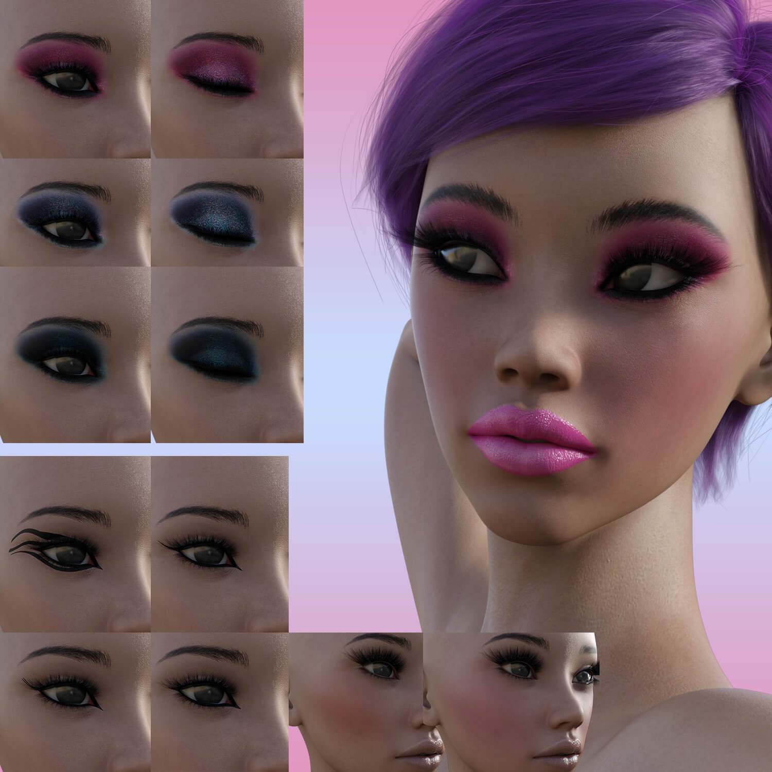 Liang Model for DAZ Genesis 8 Female by Diginal