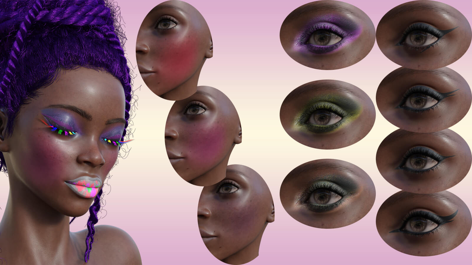 Malikah Female Model for Genesis 9 - Daz Content by Diginal