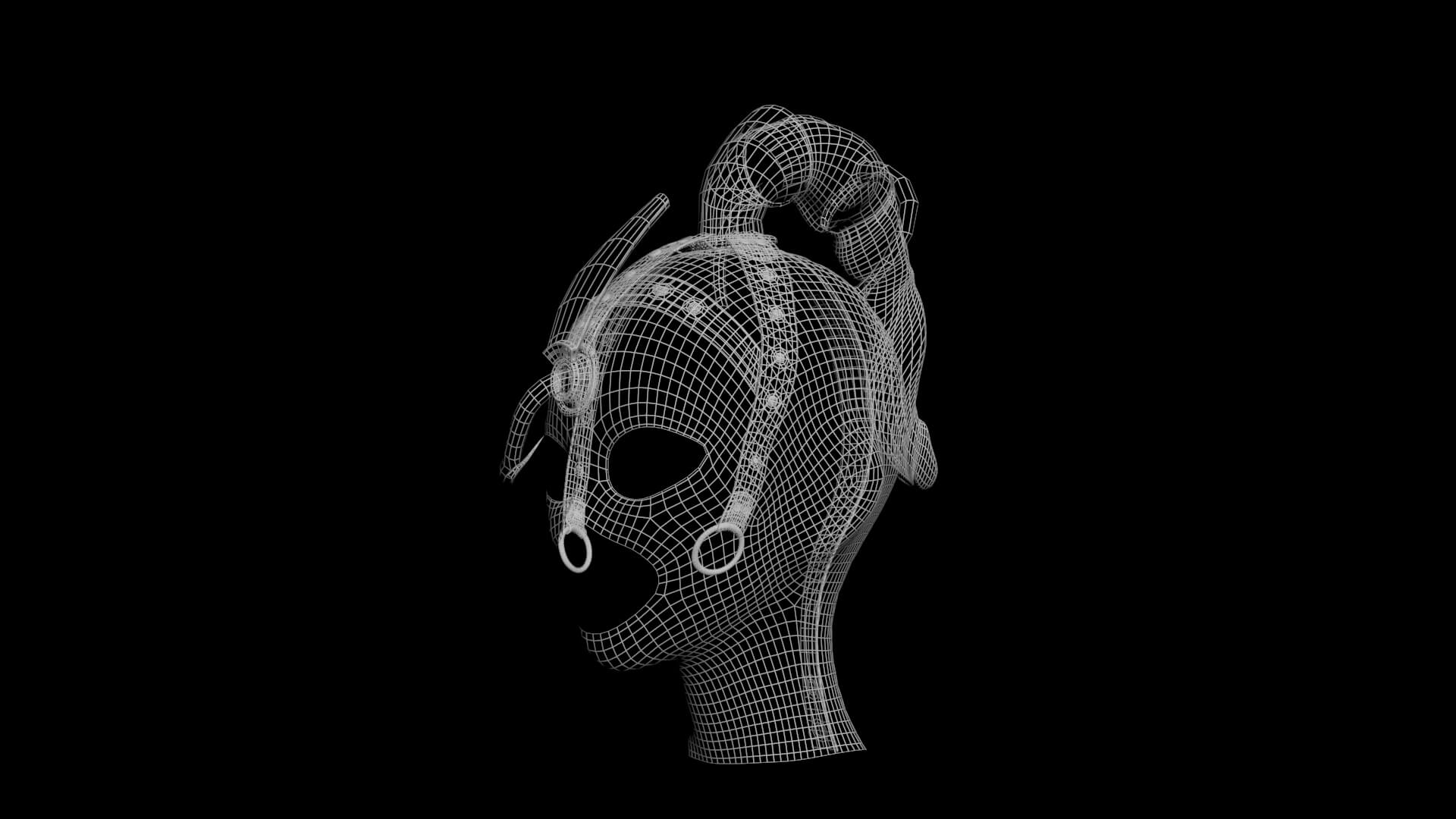 Mym BDSM Mask - Daz Content by Diginal
