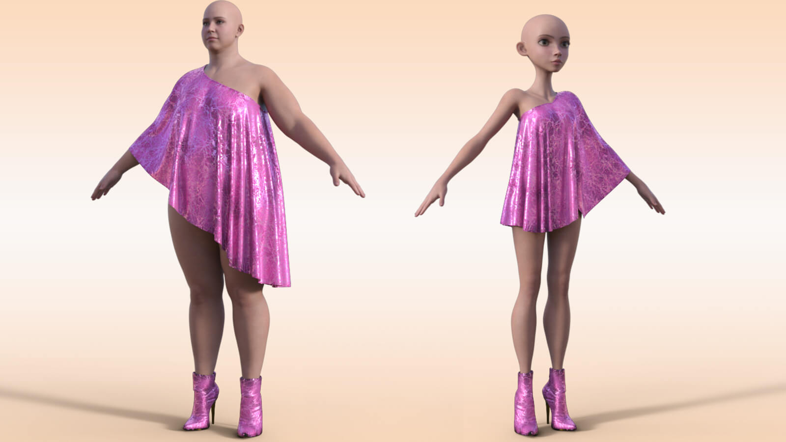 Neeka Dress for DAZ Genesis 9 Female by Diginal