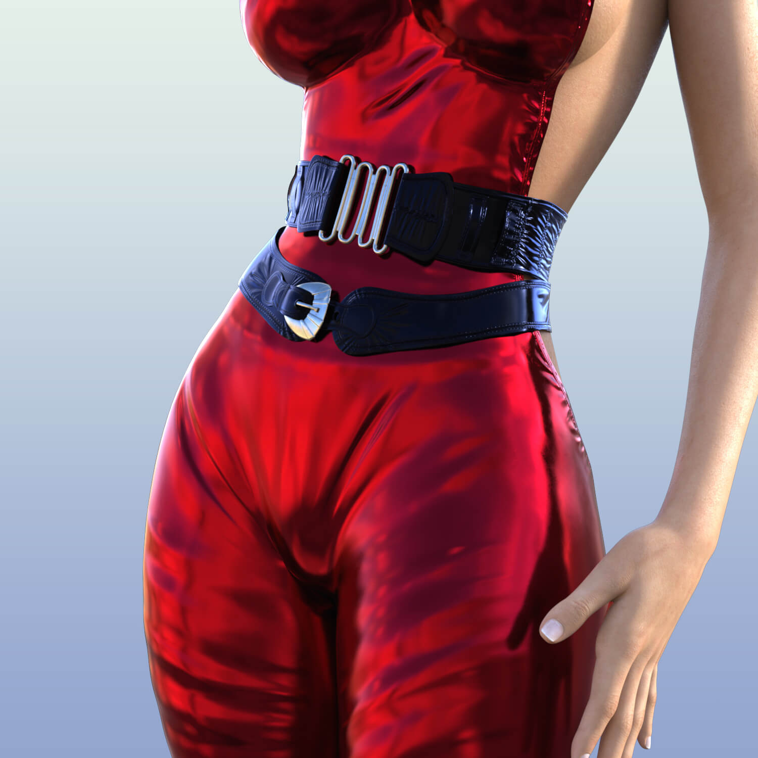 Sexy Deezil Suit - Daz Content by Diginal