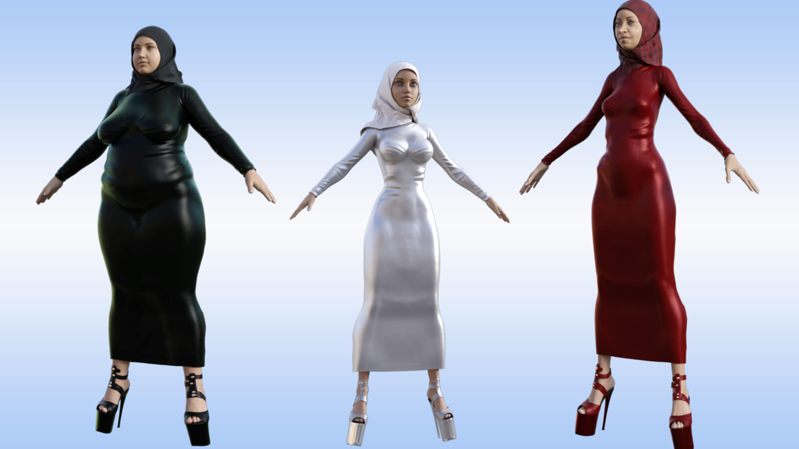 Sexy dForce Xqueen Suit for DAZ Genesis 8 Female by Diginal