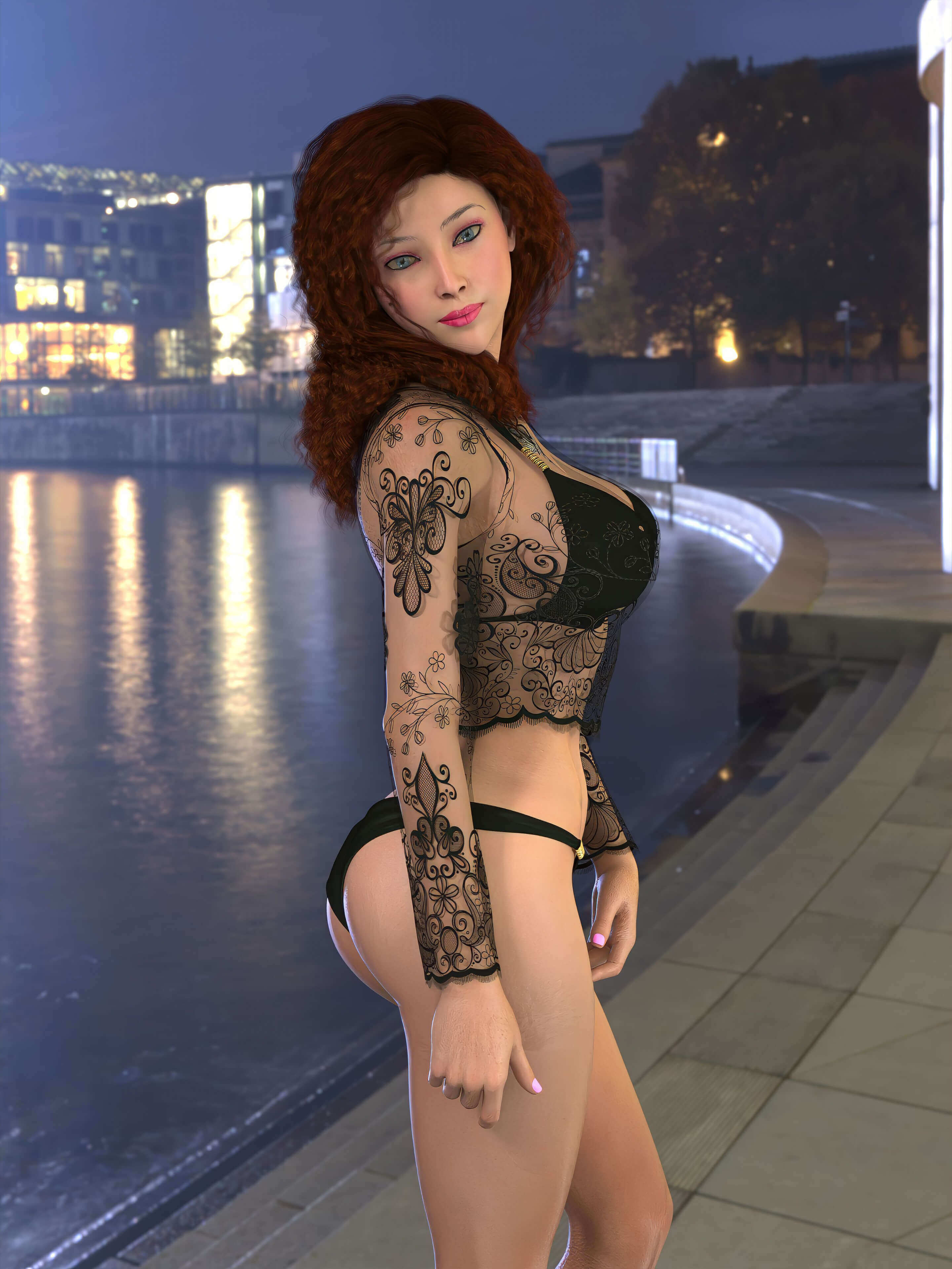 DD Carolyn HD for Genesis 8 Female - Daz Content by Digital Drapery Co