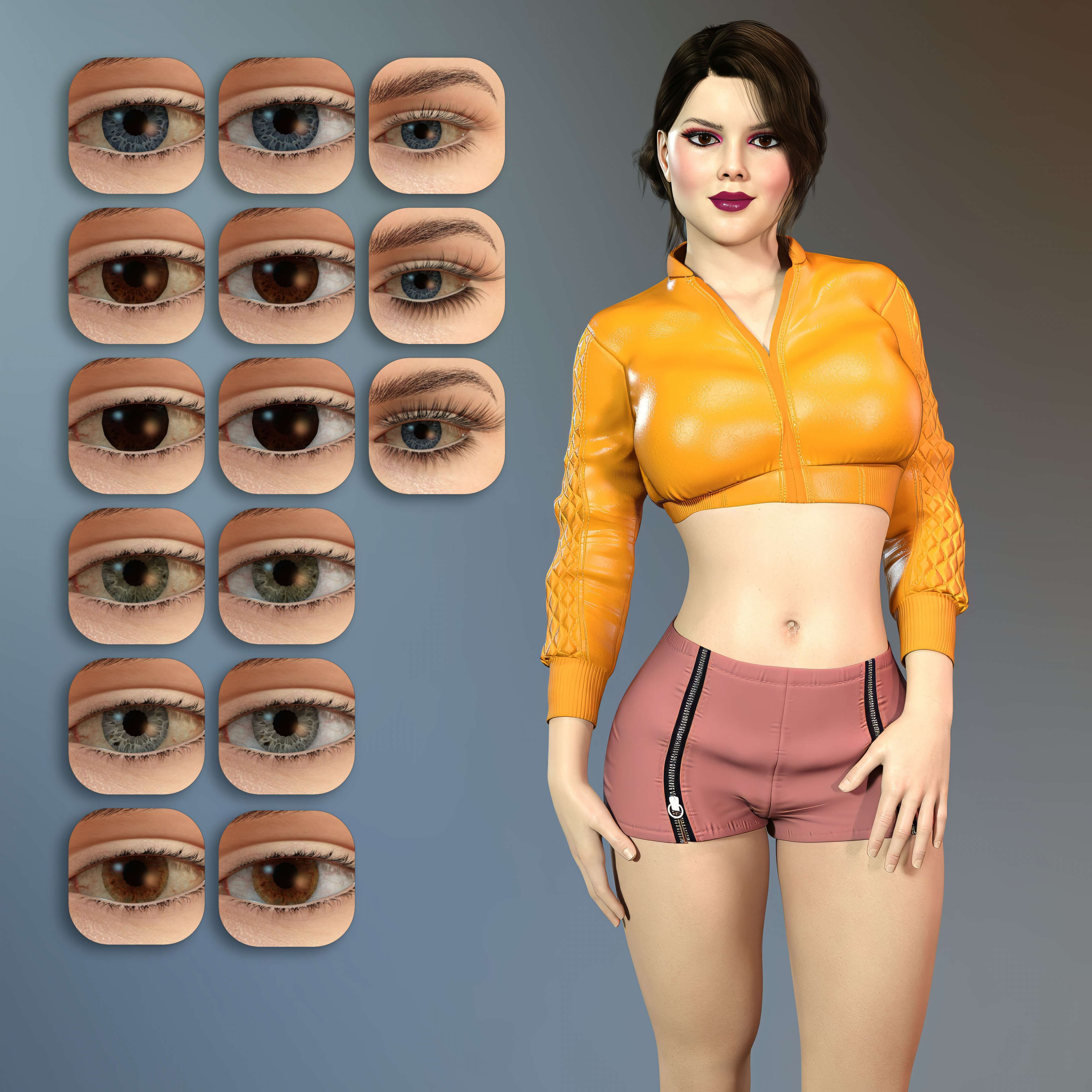 DD Kenna HD for Genesis 8 Female - Daz Content by Digital Drapery Co