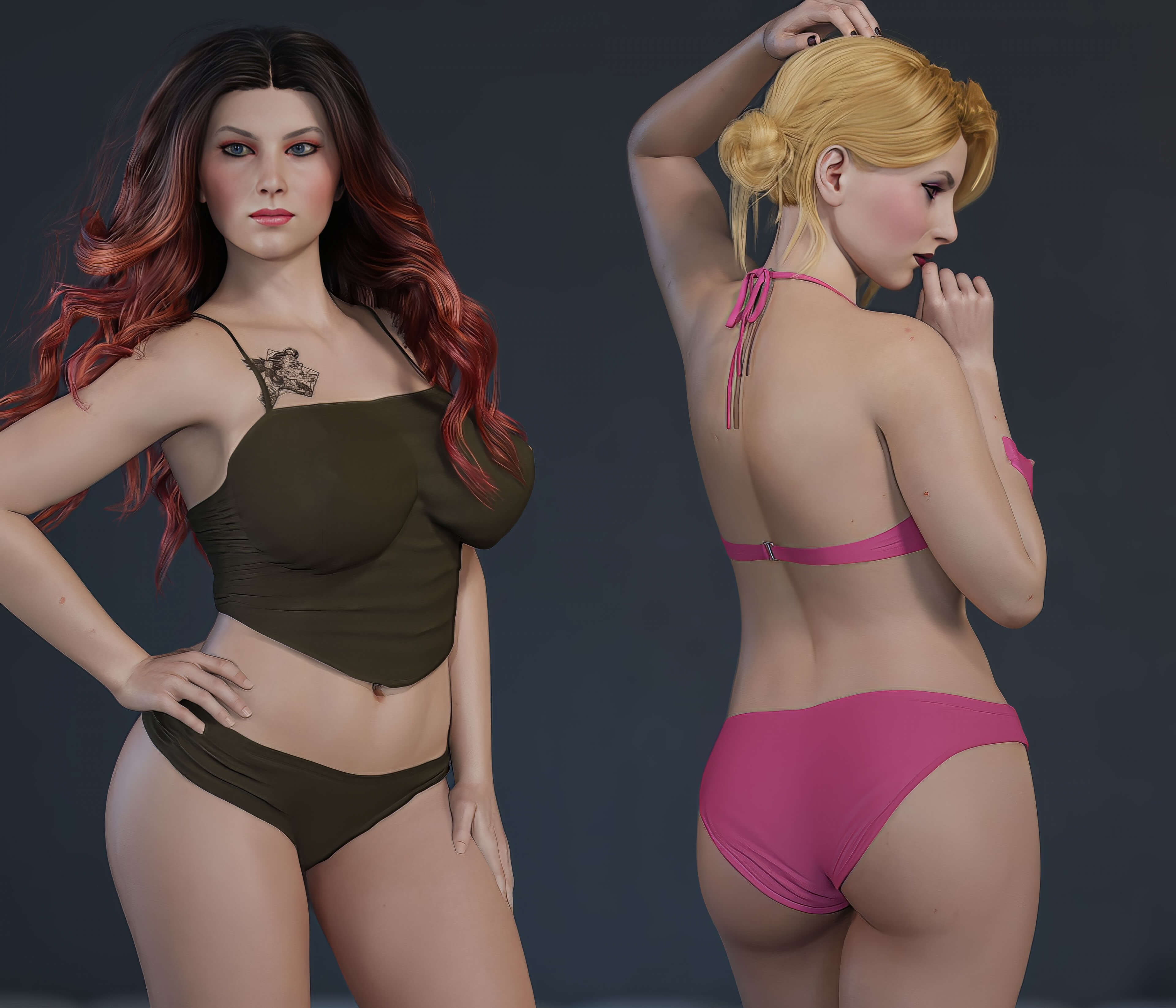 DD Shopie HD Genesis 8 Female - Daz Content by Digital Drapery Co
