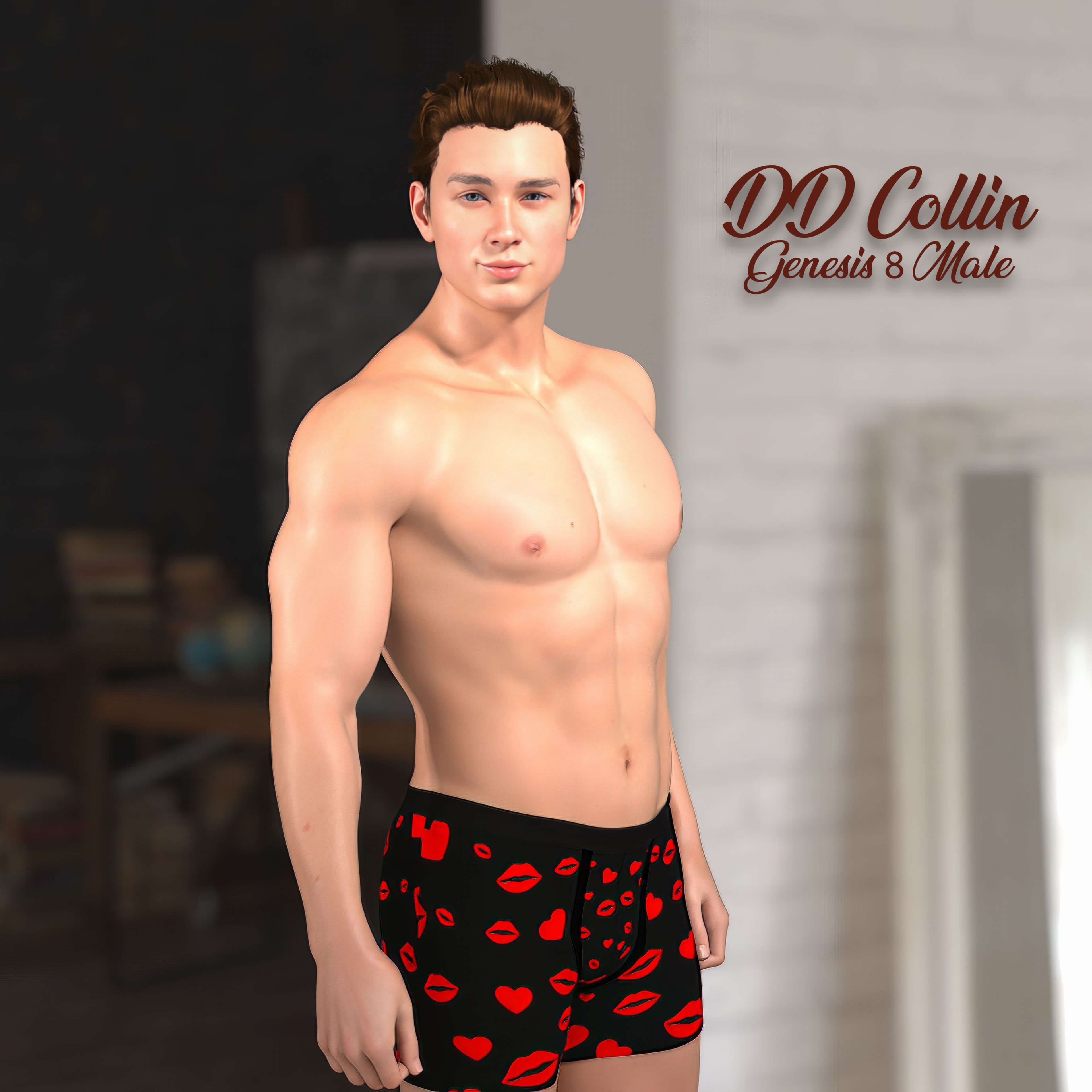 DD Collin Bold, Versatile, and Unforgettable! 3D Render