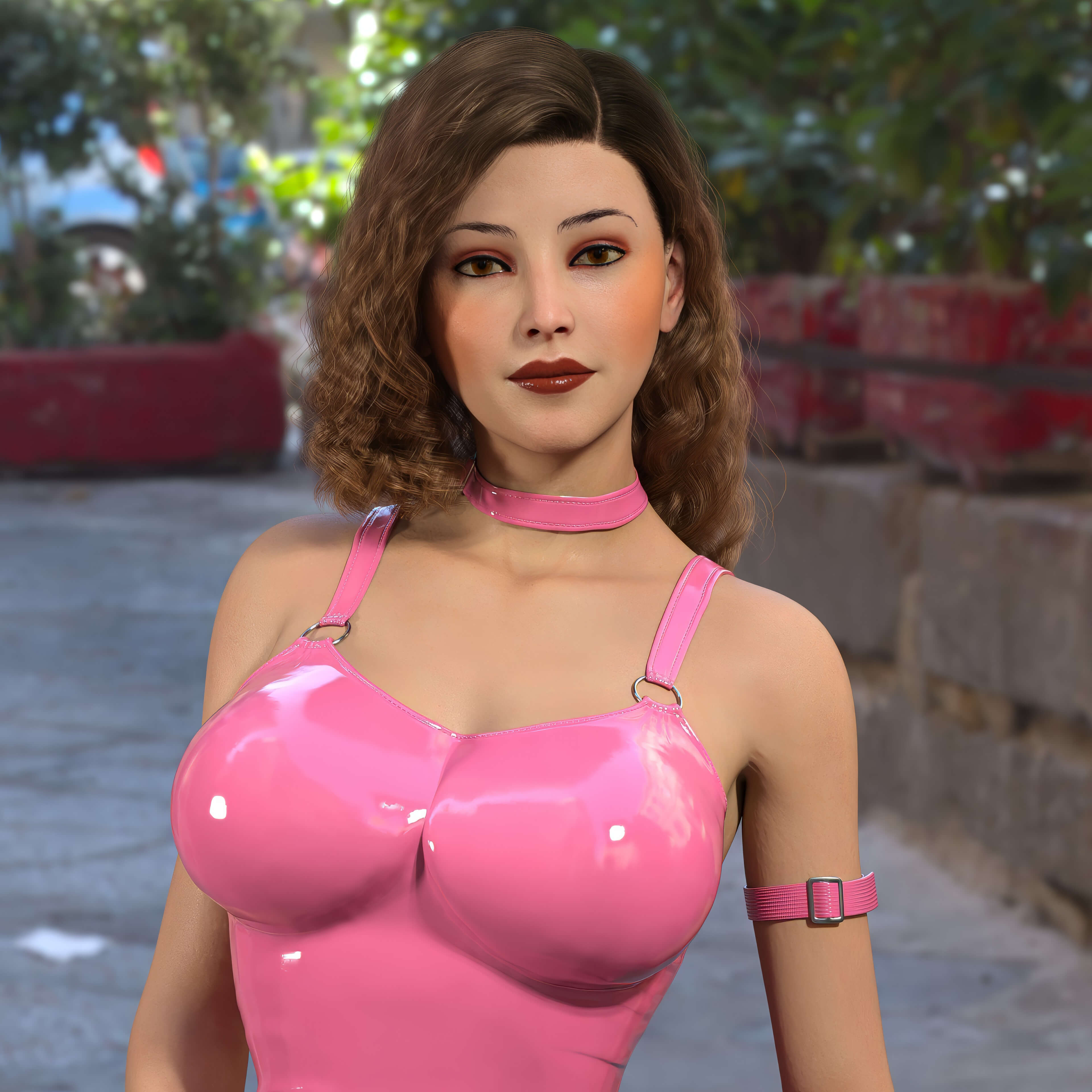 DD Cynthia HD When Pixels Flirt with the Sun 3D Render