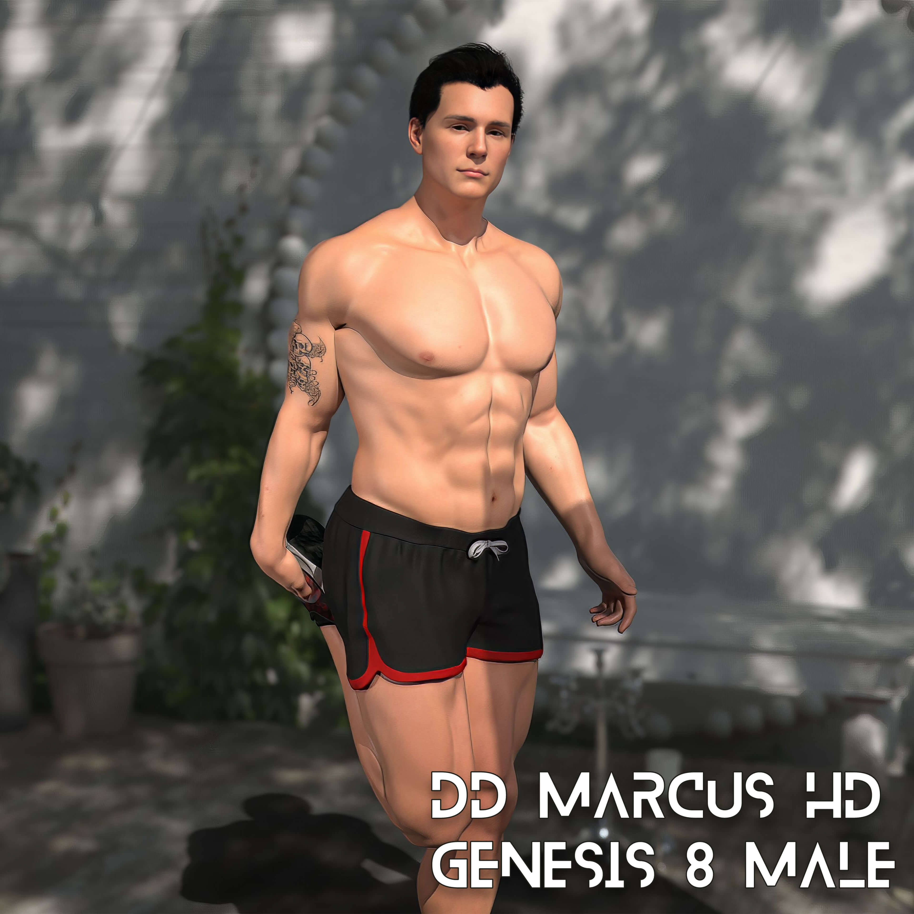 DD Marcus HD Strength & Detail in One! 3D Render