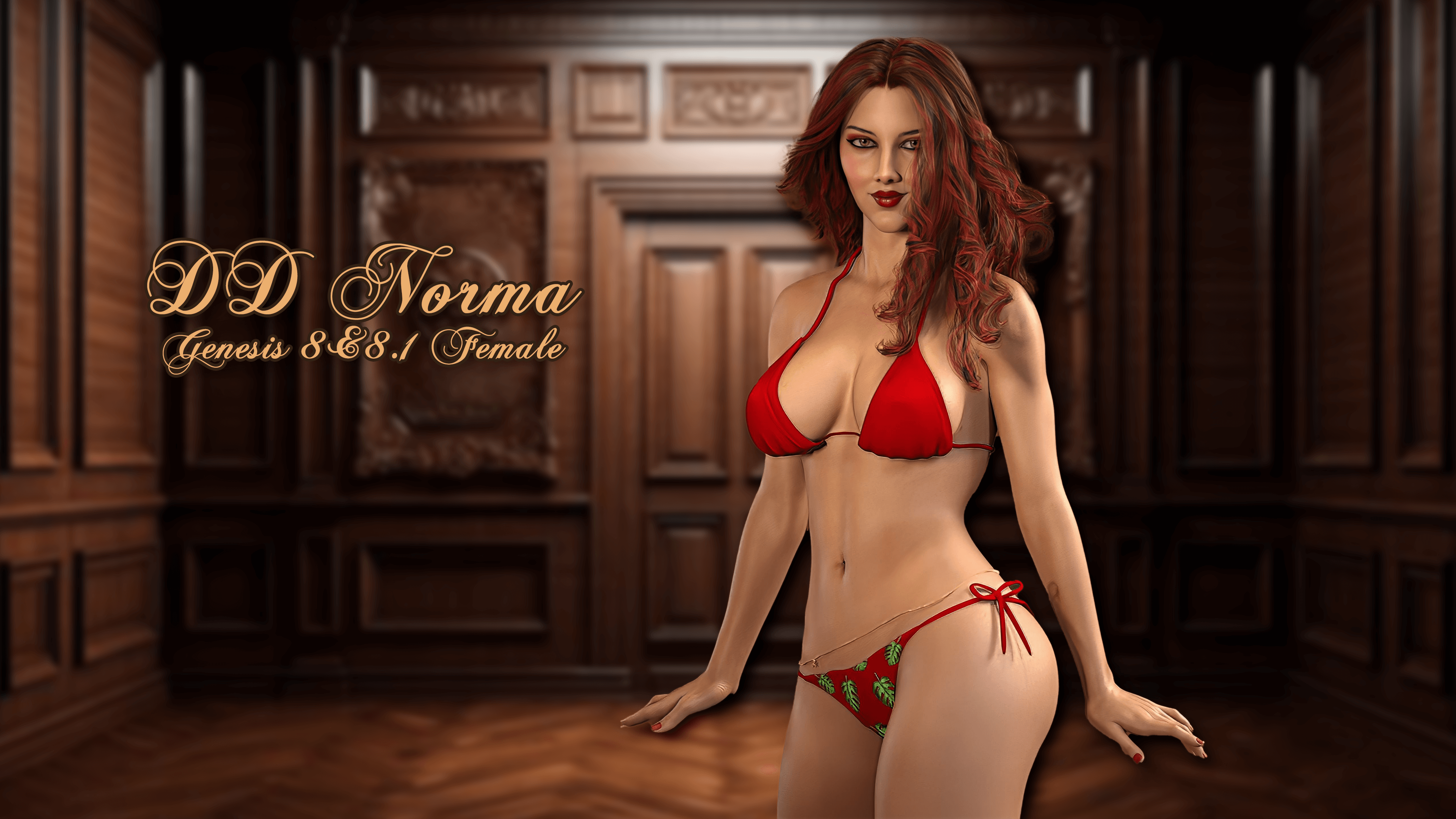 Meet DD Norma 3D Render, Digital Art by Digital Drapery Co