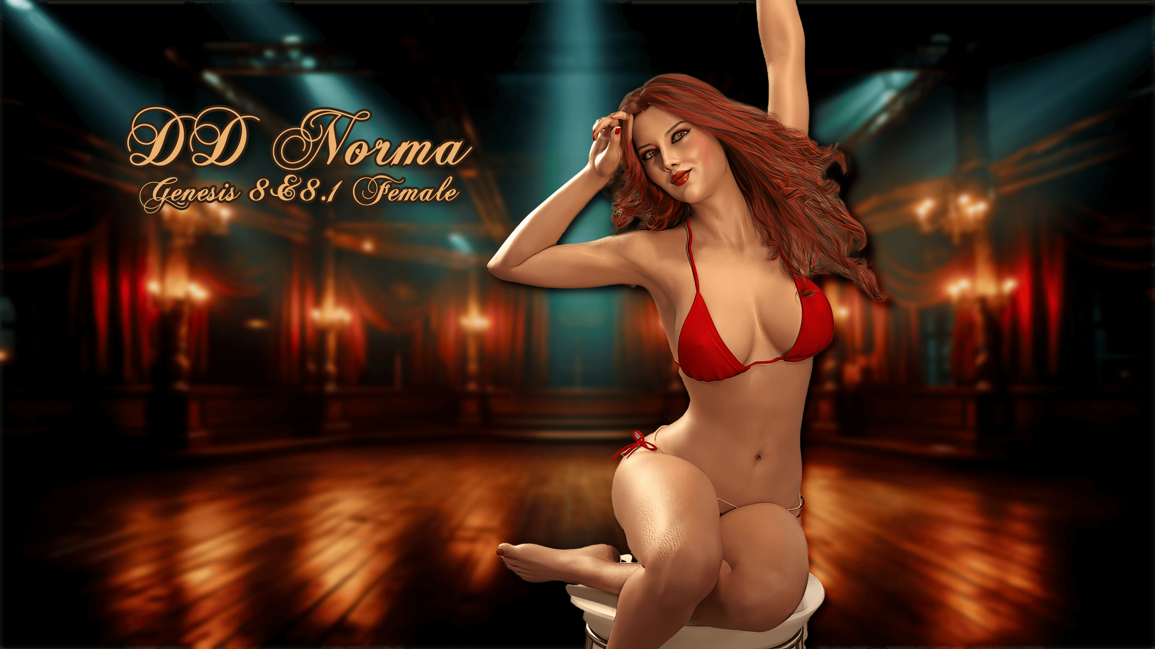Meet DD Norma 3D Render, Digital Art by Digital Drapery Co