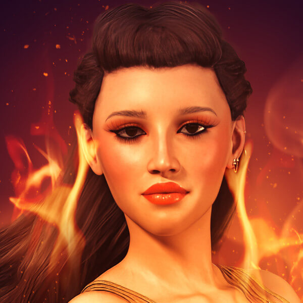 Introducing DD Reya HD for Genesis 8 Female 3D Render