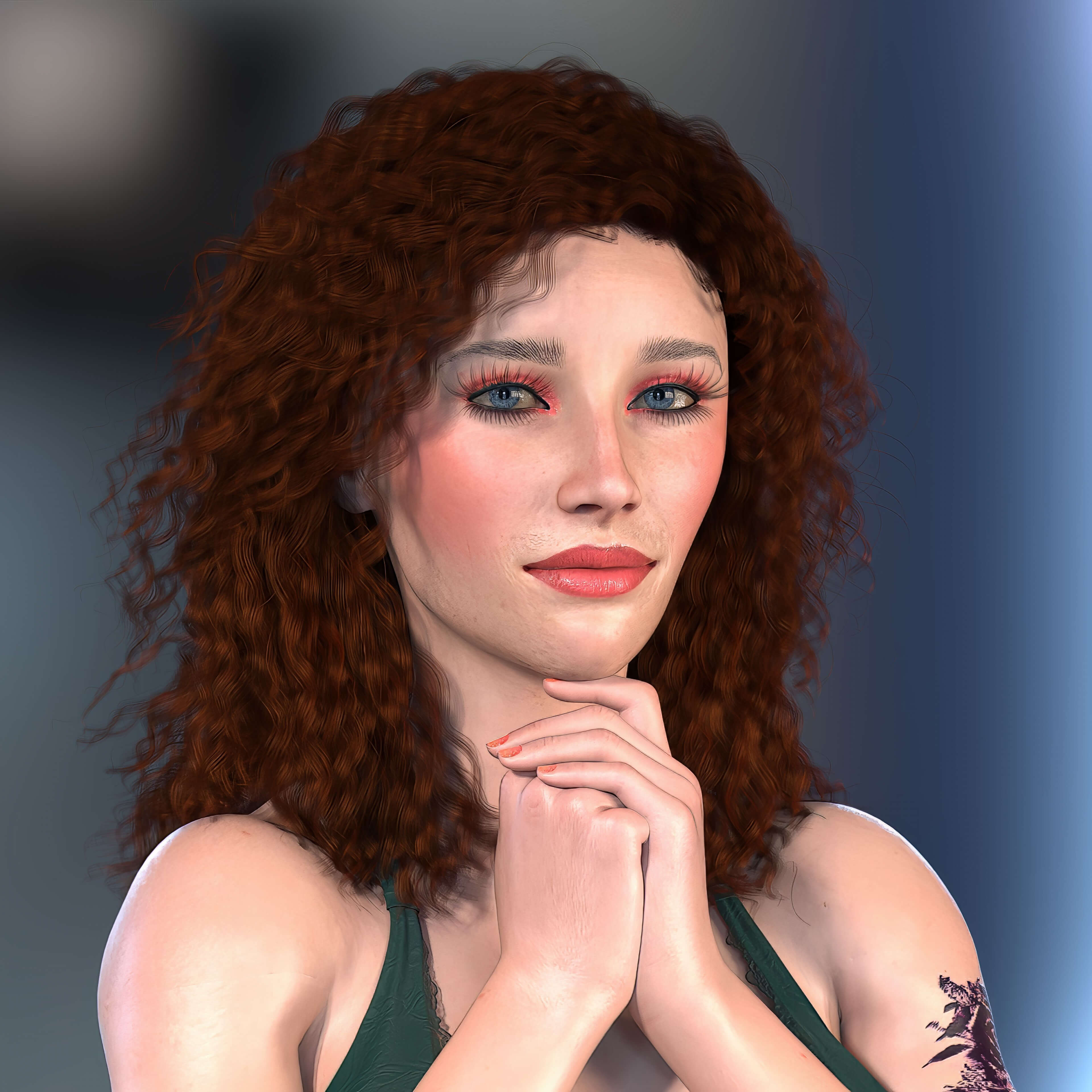 DD Reya HD for Genesis 8 Female 3D Render by Digital Drapery Co