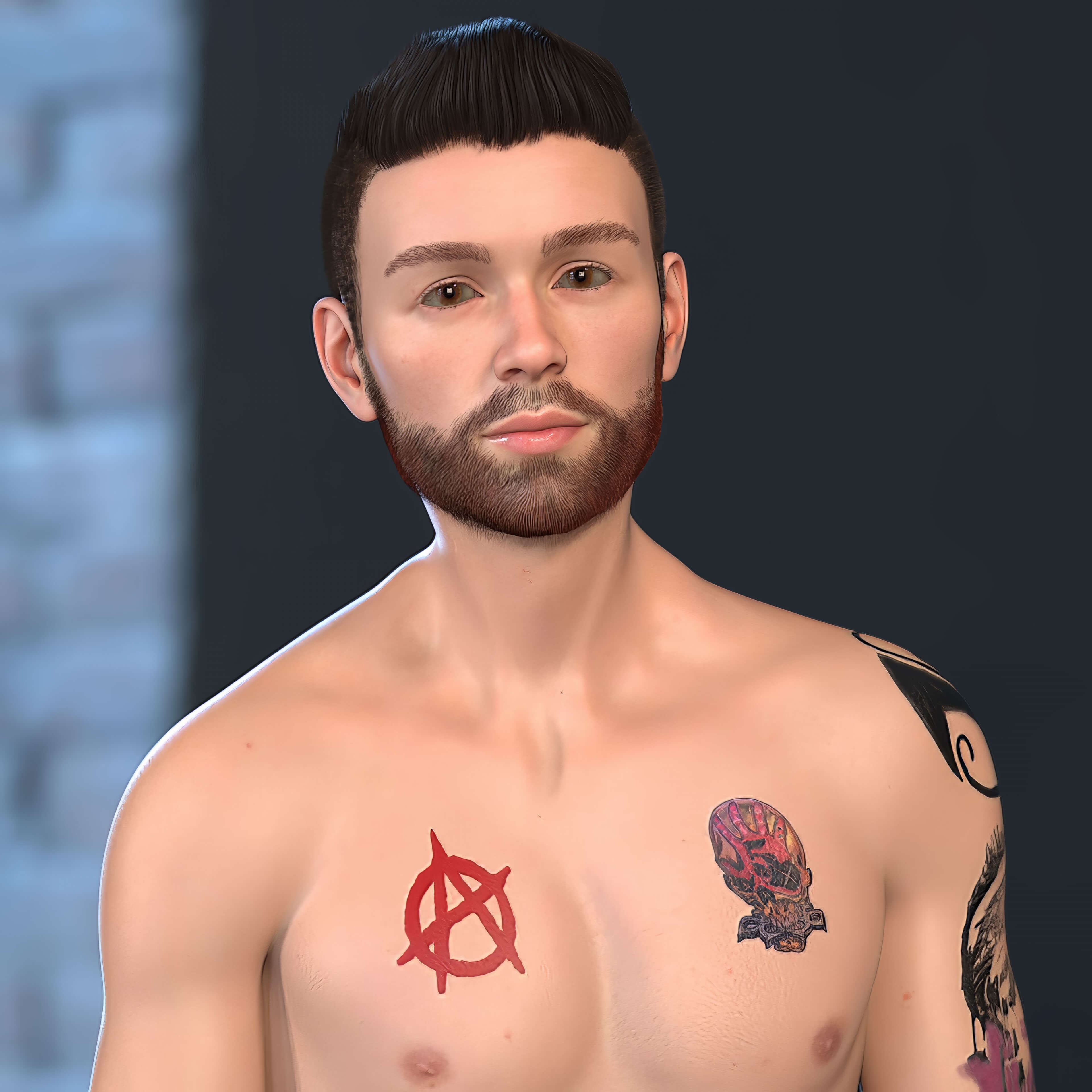Introducing DD Wesley HD a Hyper-Realistic Characte 3D Render