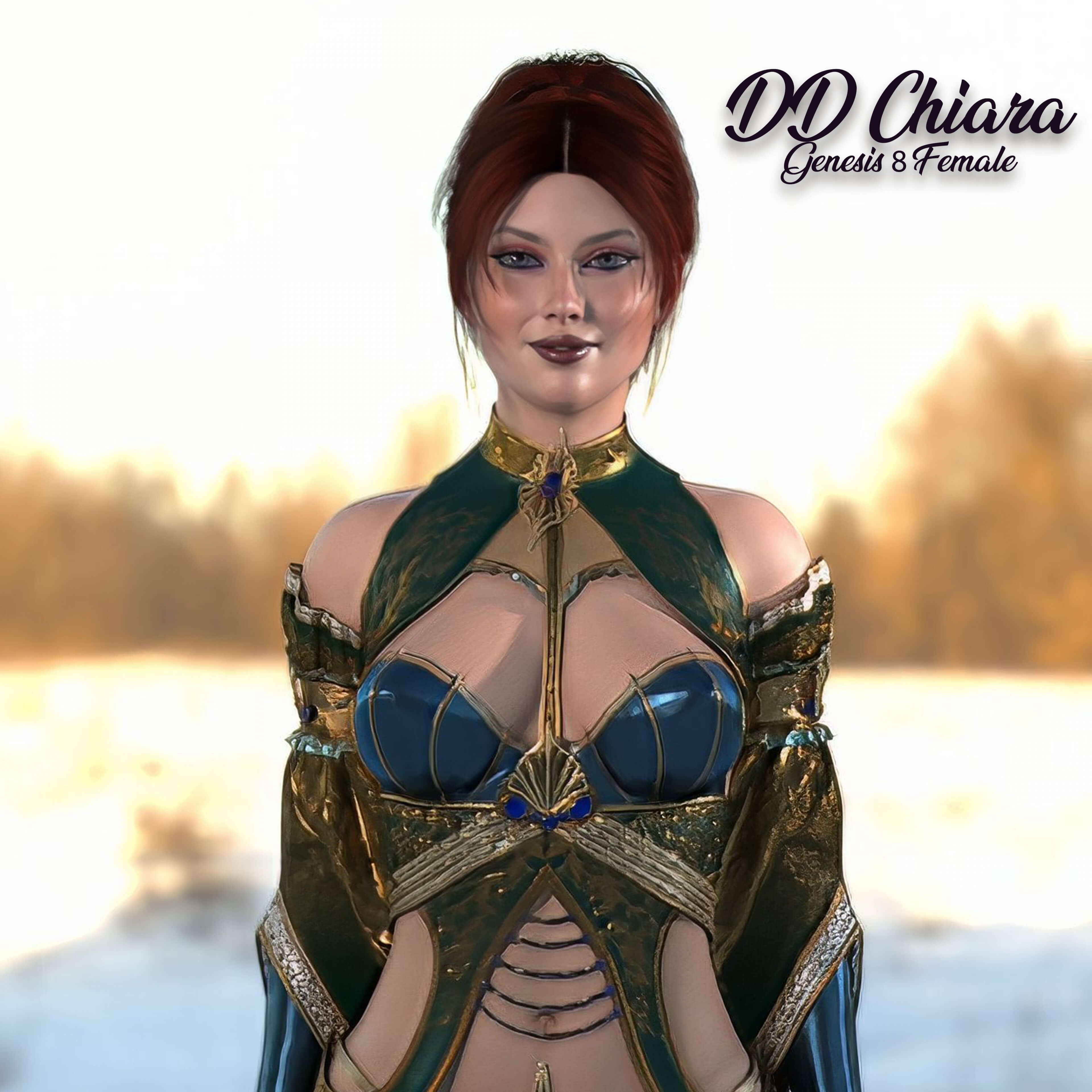 Meet DD Chiara Soft, Elegant & Stunning! 3D Render