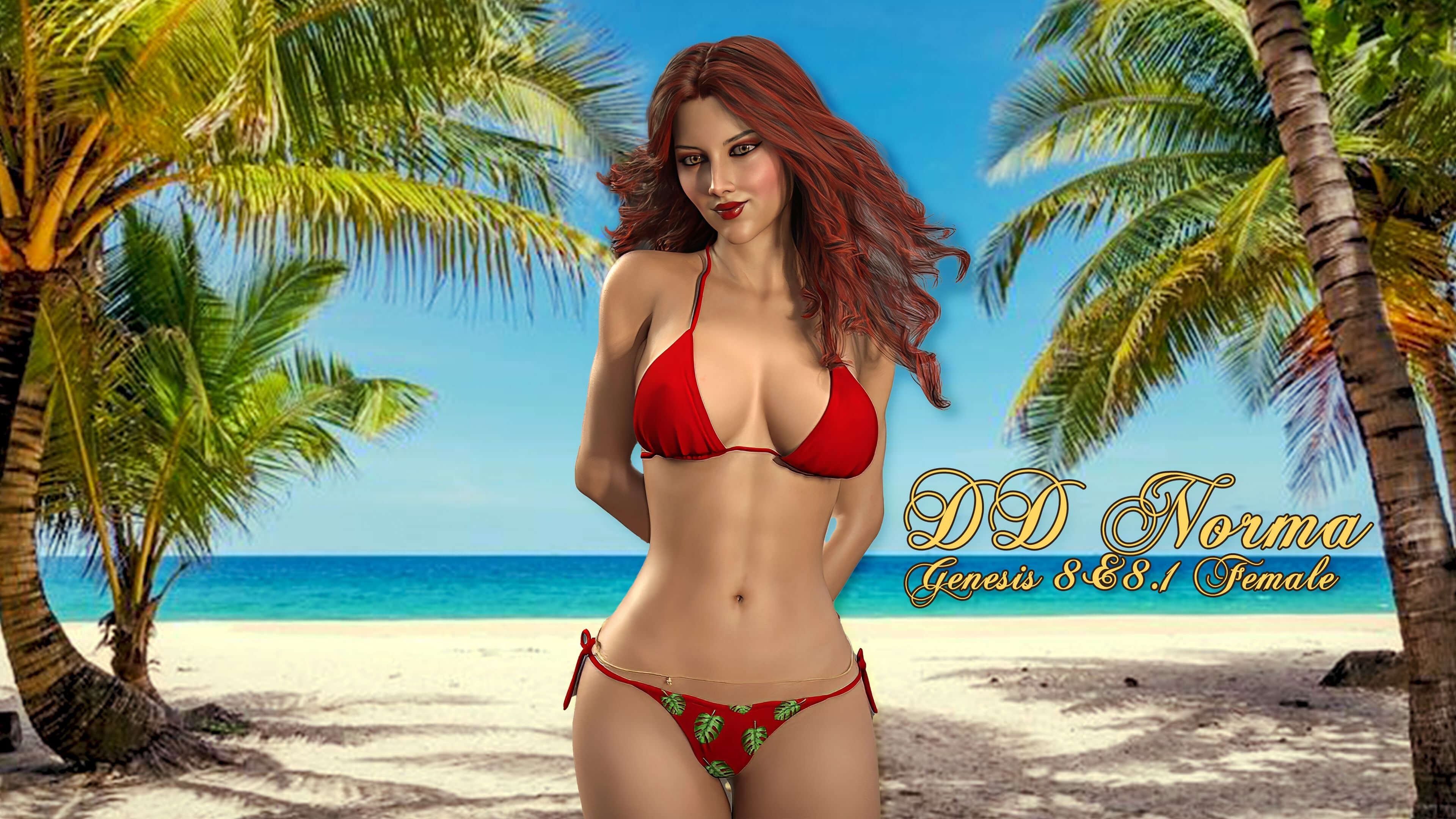 Meet DD Norma 3D Render, Digital Art by Digital Drapery Co