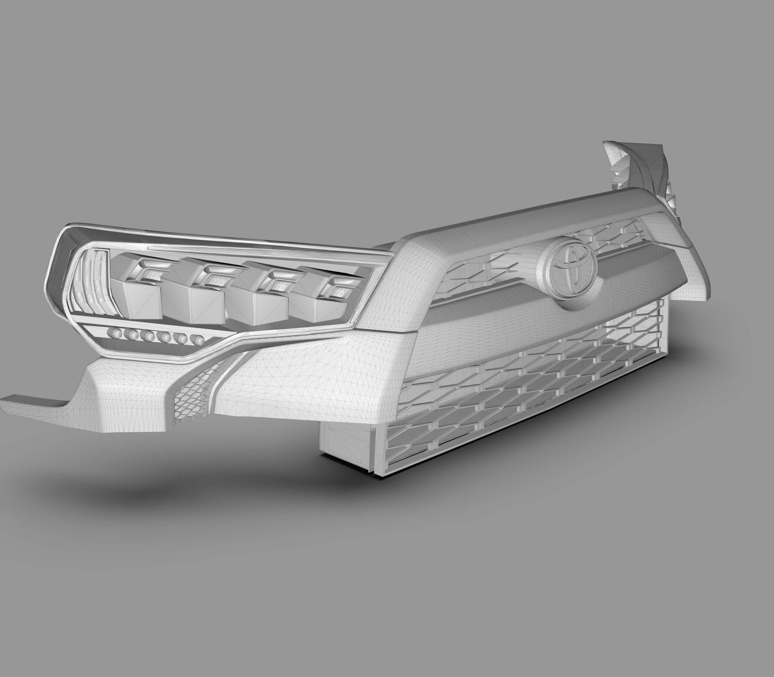 Aftermarket Headlights for Toyota 4Runner - 3D Model by DigitalArt3d