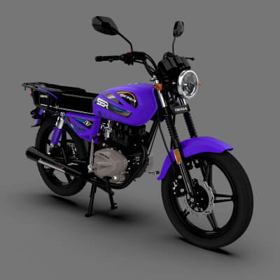 Bera SBR 150 Sport Motorcycle - 3D Model by DigitalArt3d