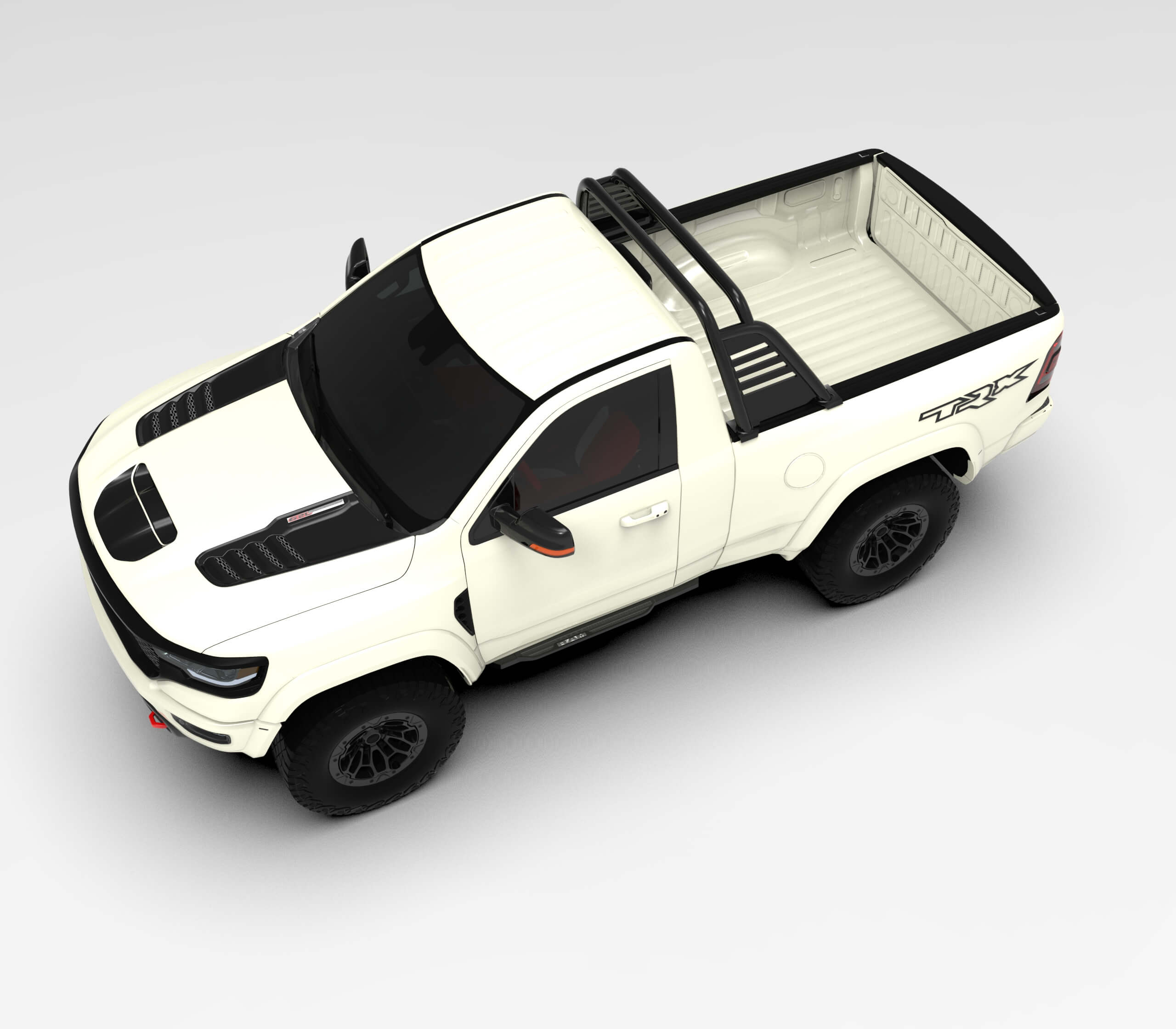 Dodge Ram TRX Single Cab Baby TRX - 3D Model by DigitalArt3d