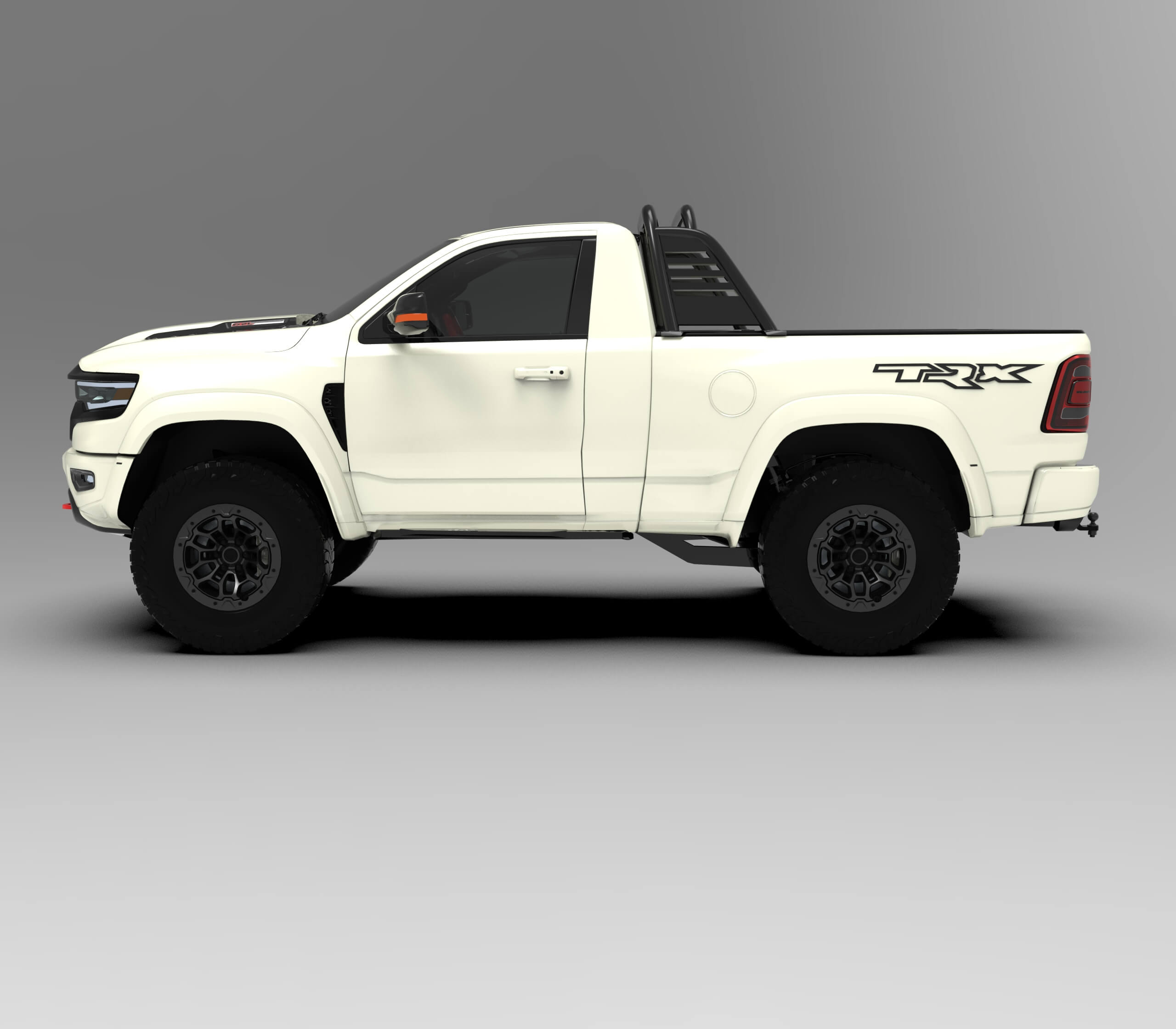 Dodge Ram TRX Single Cab Baby TRX - 3D Model by DigitalArt3d