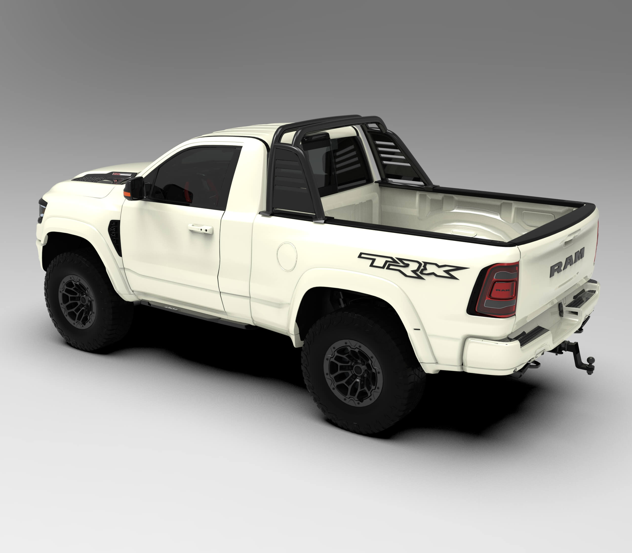Dodge Ram TRX Single Cab Baby TRX - 3D Model by DigitalArt3d