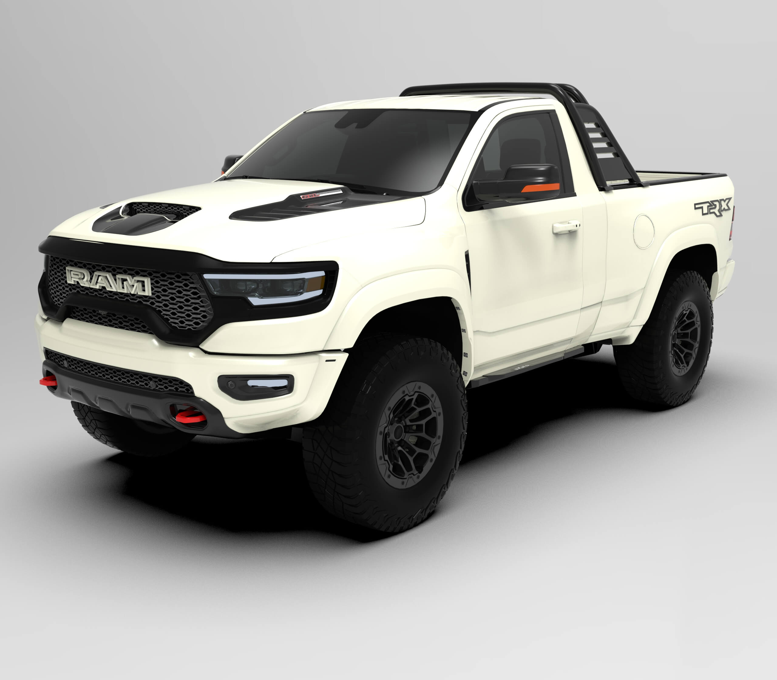 Dodge Ram TRX Single Cab Baby TRX - 3D Model by DigitalArt3d