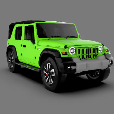 Mahindra Thar ROXX 2025 - 3D Model by DigitalArt3d