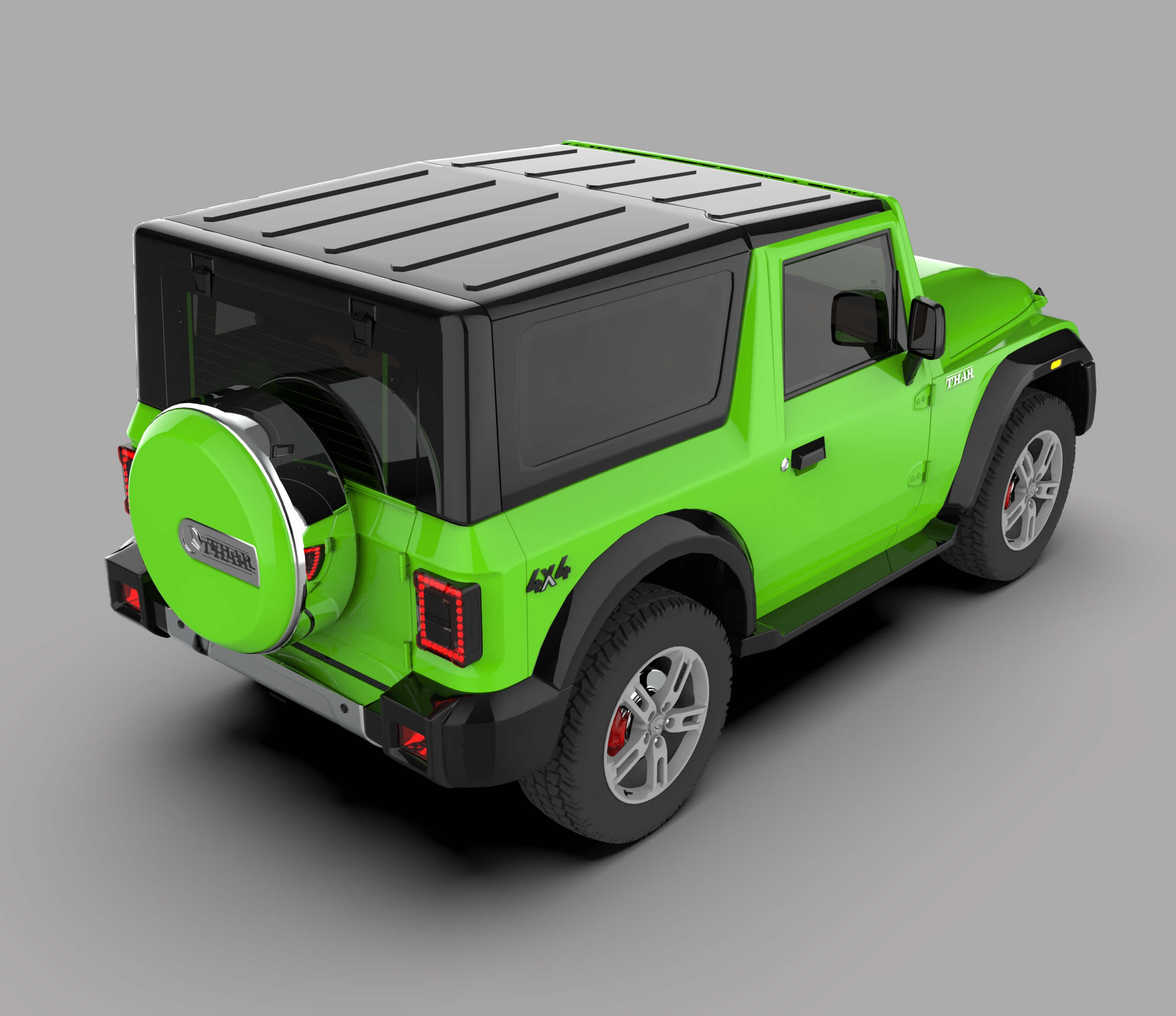 Mahindra Thar - 3D Model by DigitalArt3d