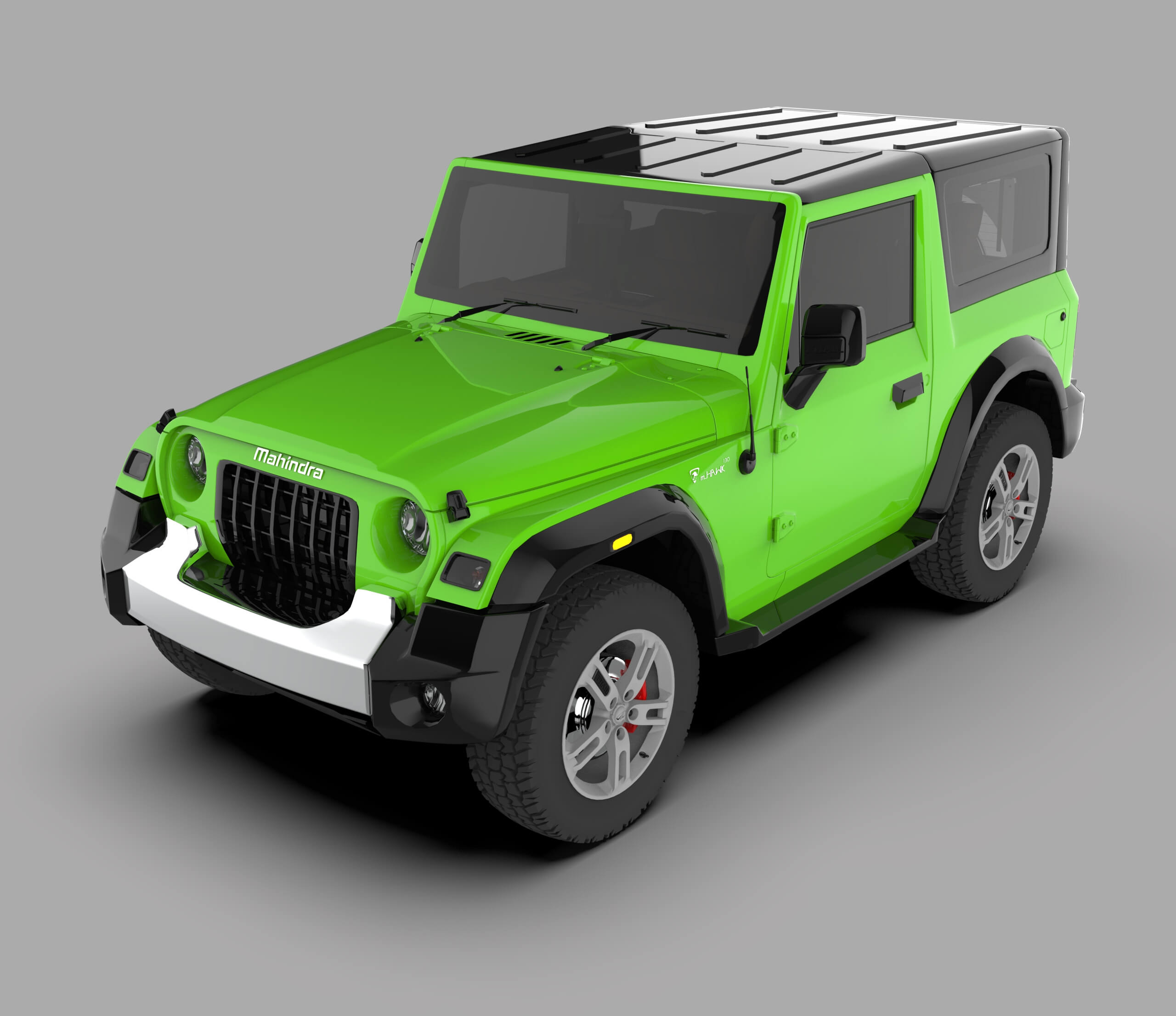 Mahindra Thar - 3D Model by DigitalArt3d