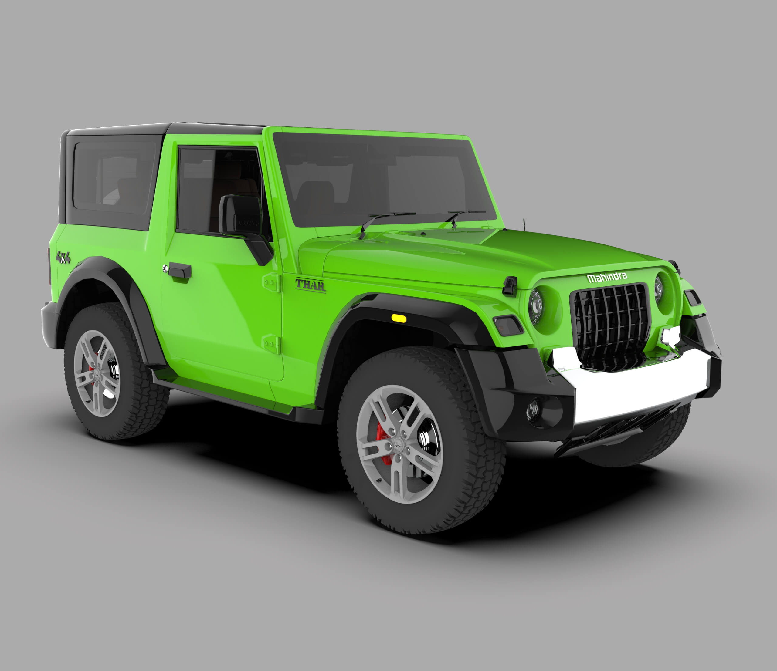Mahindra Thar - 3D Model by DigitalArt3d