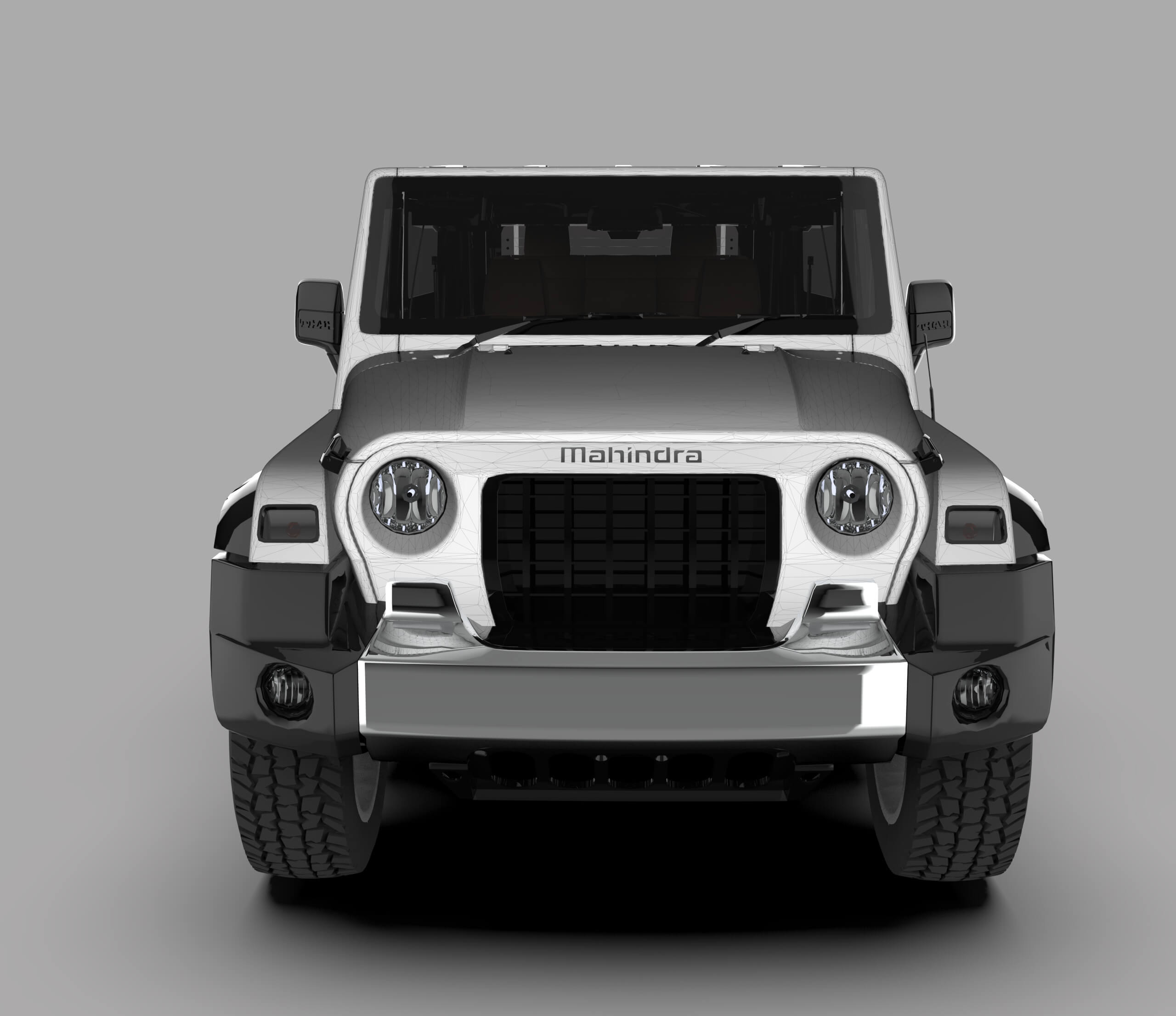 Mahindra Thar - 3D Model by DigitalArt3d