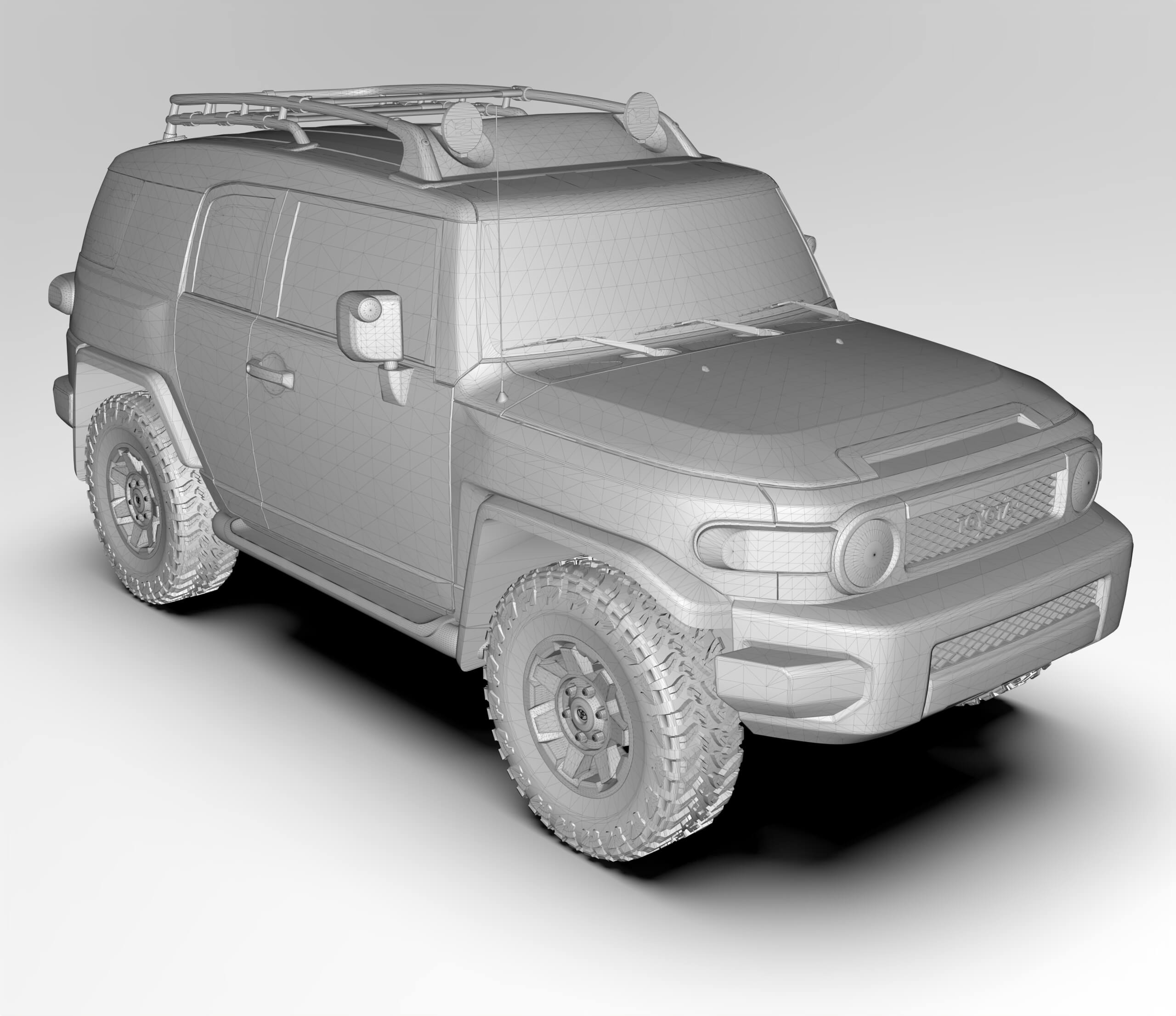 Toyota FJ Cruiser 2022 - 3D Model by DigitalArt3d