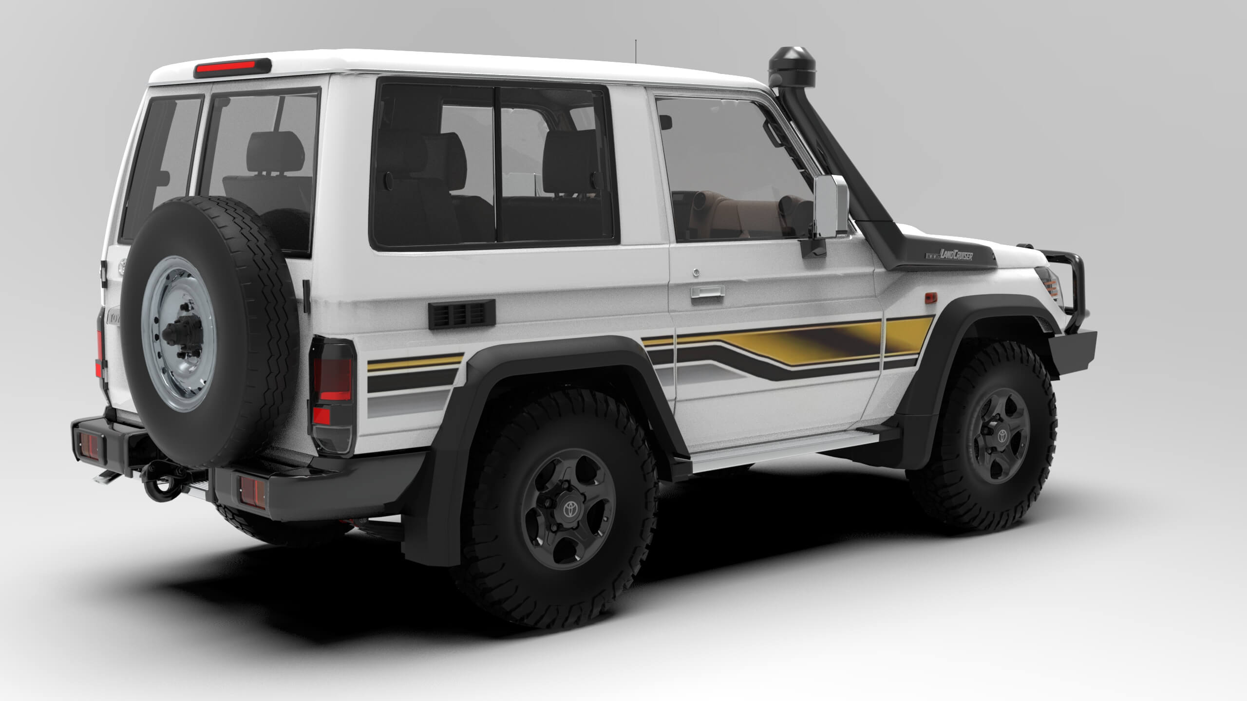 Toyota Land Cruiser J71 3door - 3D Model by DigitalArt3d