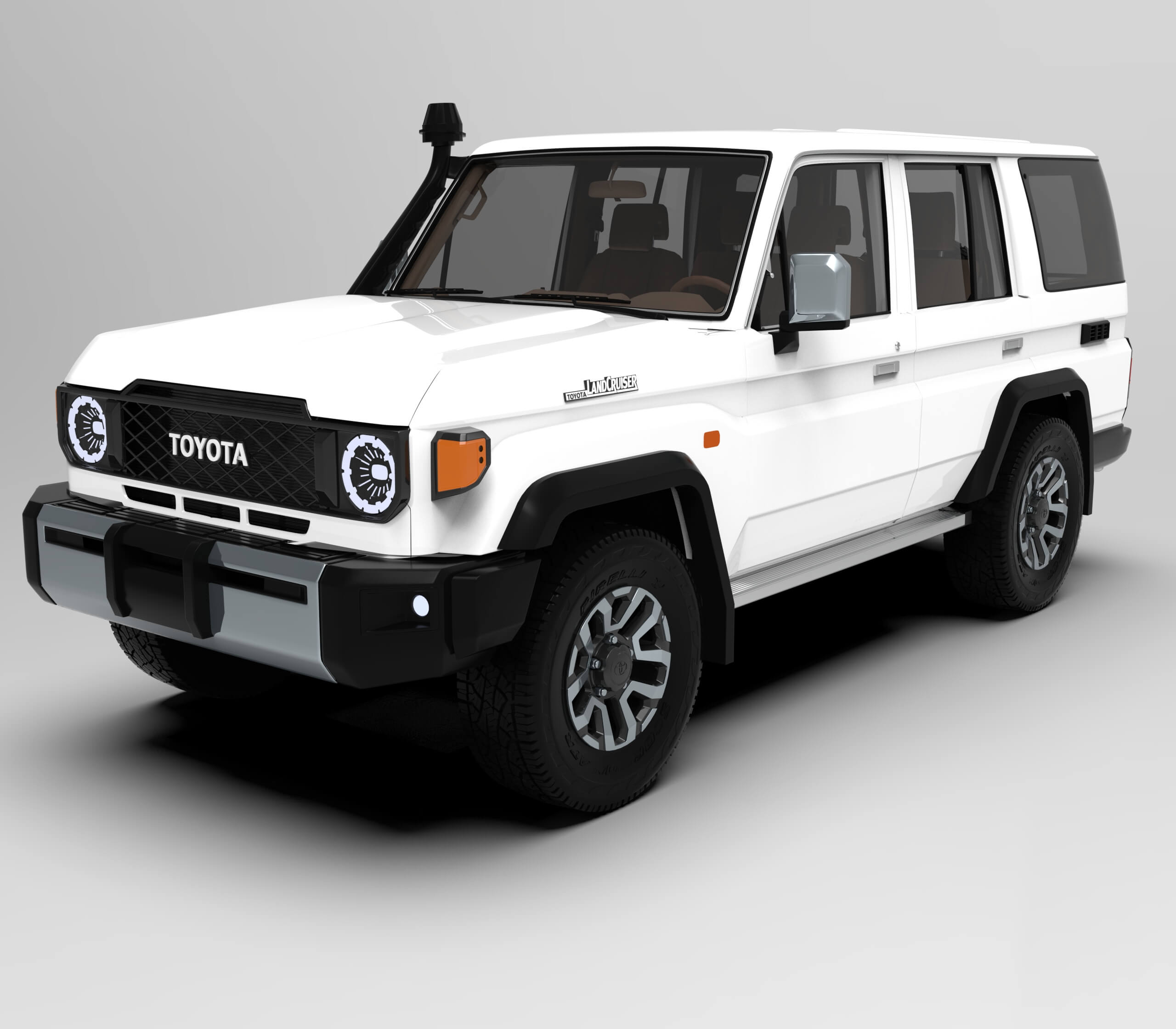 Toyota Land Cruiser J76 2024 - 3D Model by DigitalArt3d