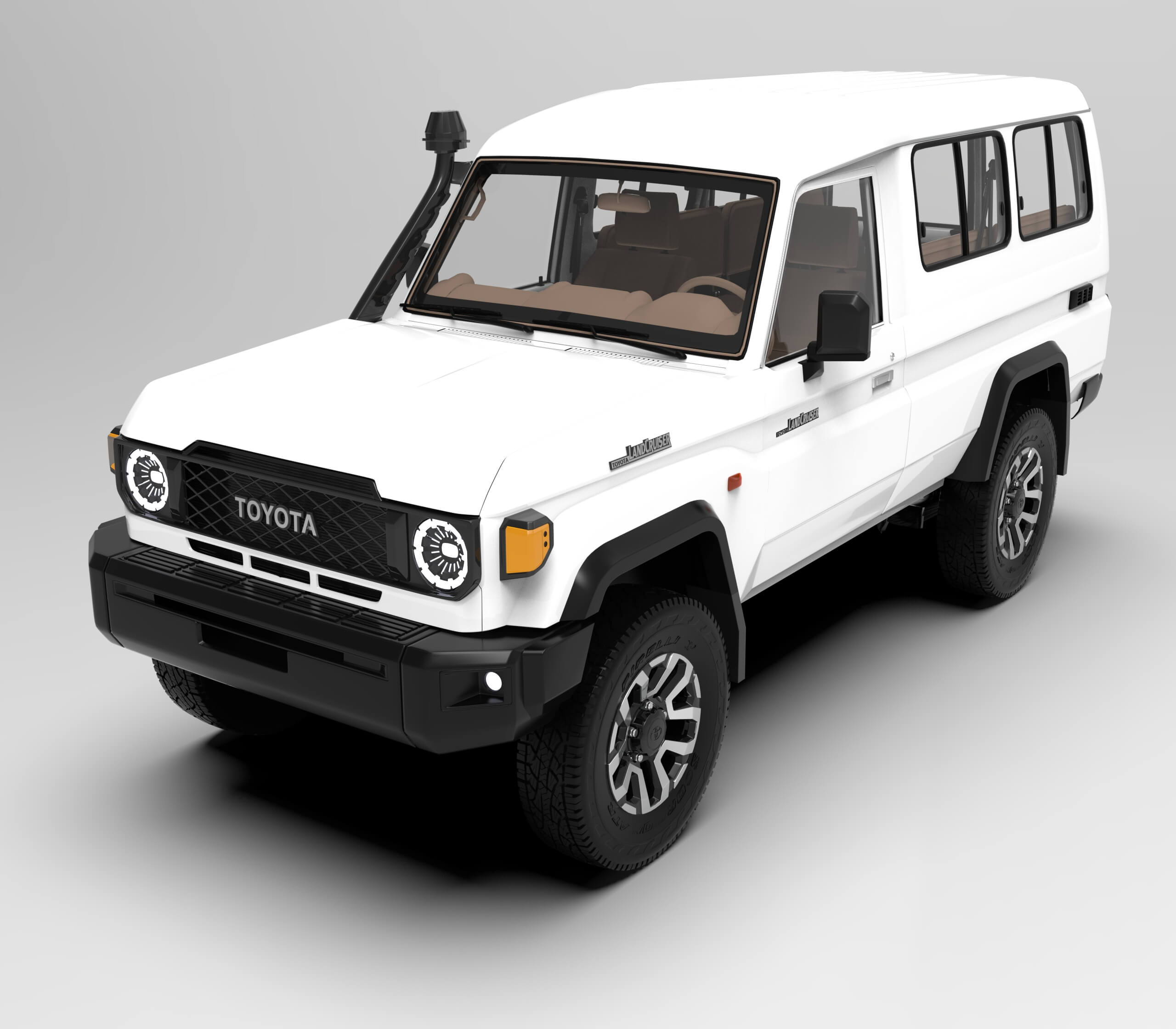 Toyota Land Cruiser J78 2024 - 3D Model by DigitalArt3d