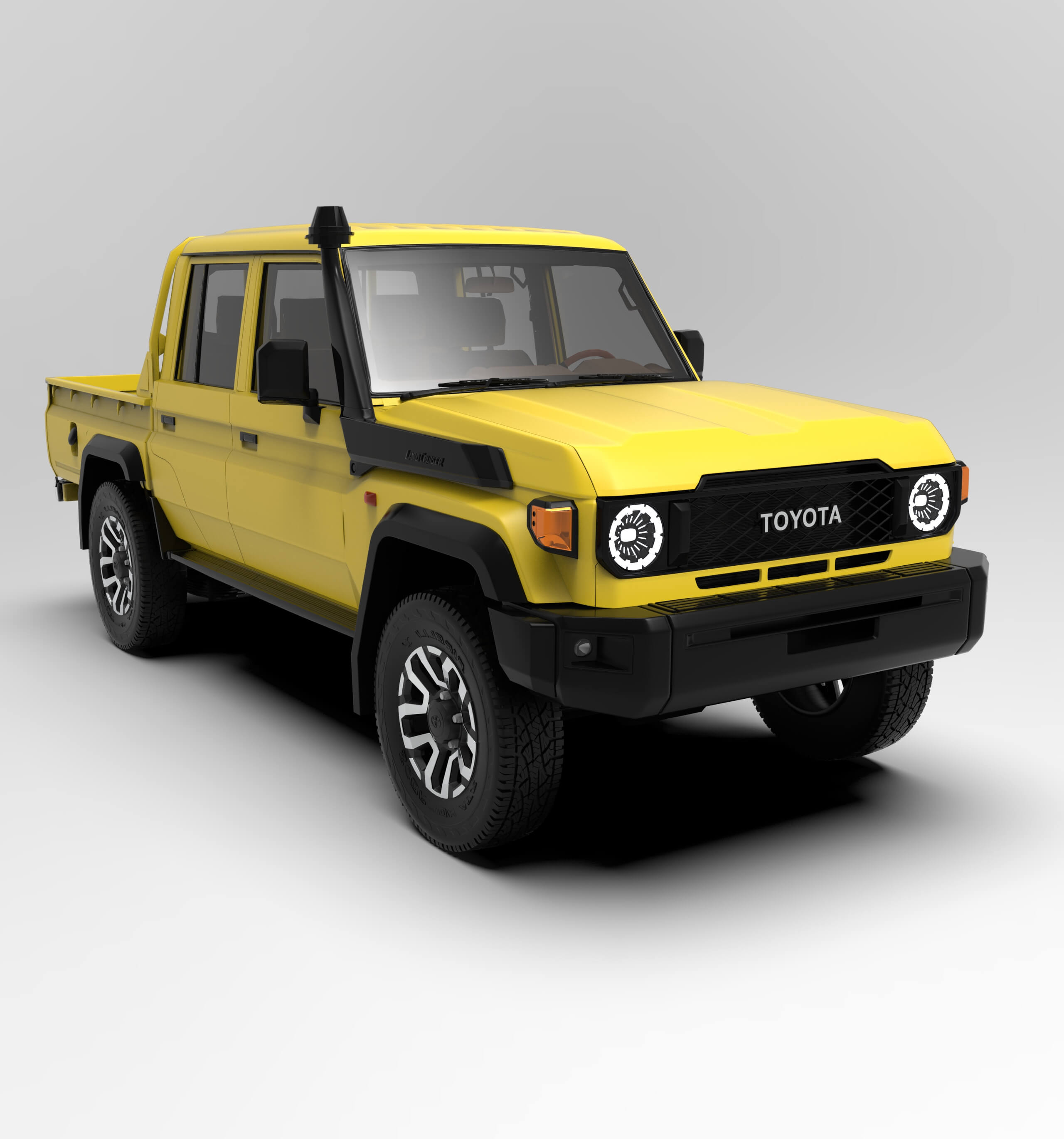 Toyota Land Cruiser J79 Double Cab 2024 - 3D Model by DigitalArt3d